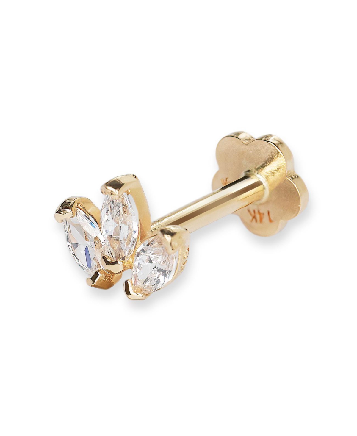 Click here for Curata Jewelry Marquise Cubic Zirconia Lotus Flowe... prices