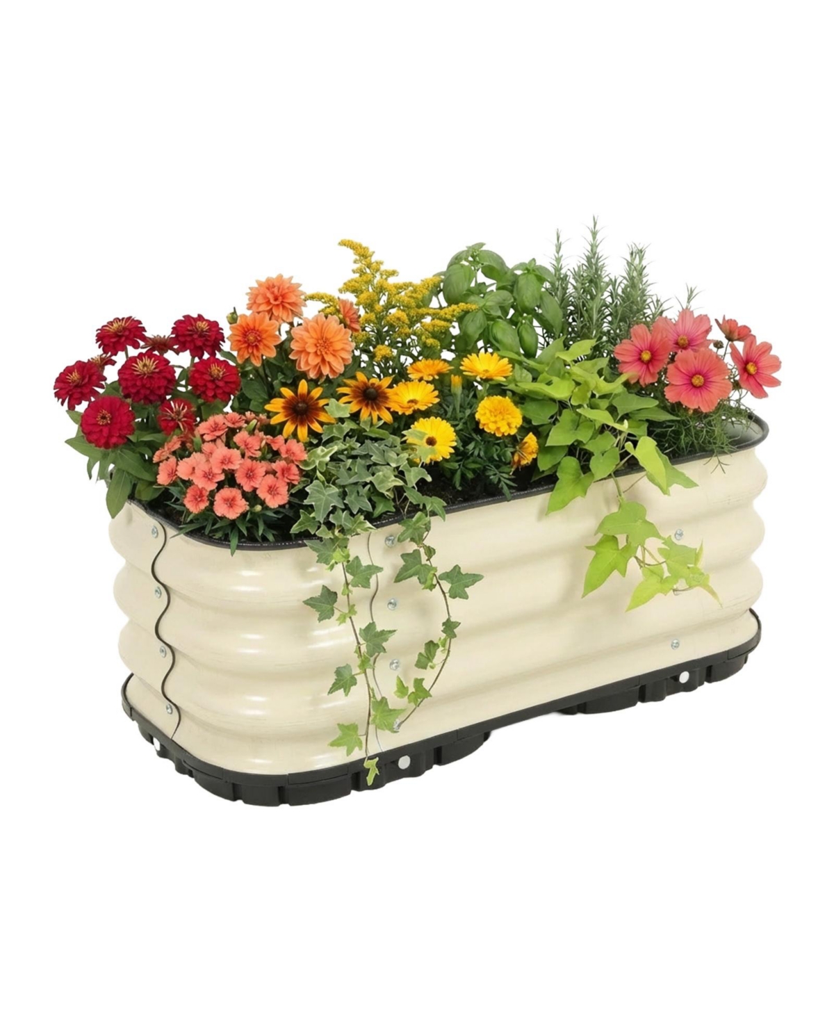 Click here for Aoodor Galvanized Raised Garden Bed 31.5 Self-Wate... prices