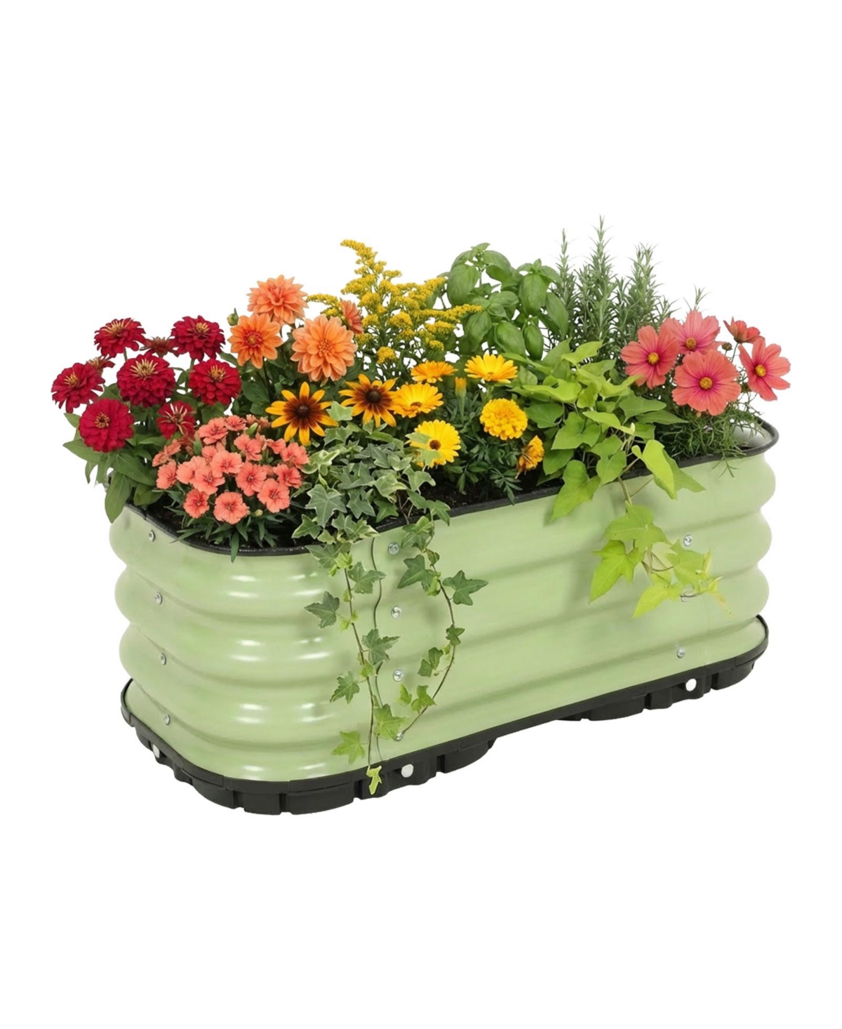 Click here for Aoodor Galvanized Raised Garden Bed 31.5 Self-Wate... prices