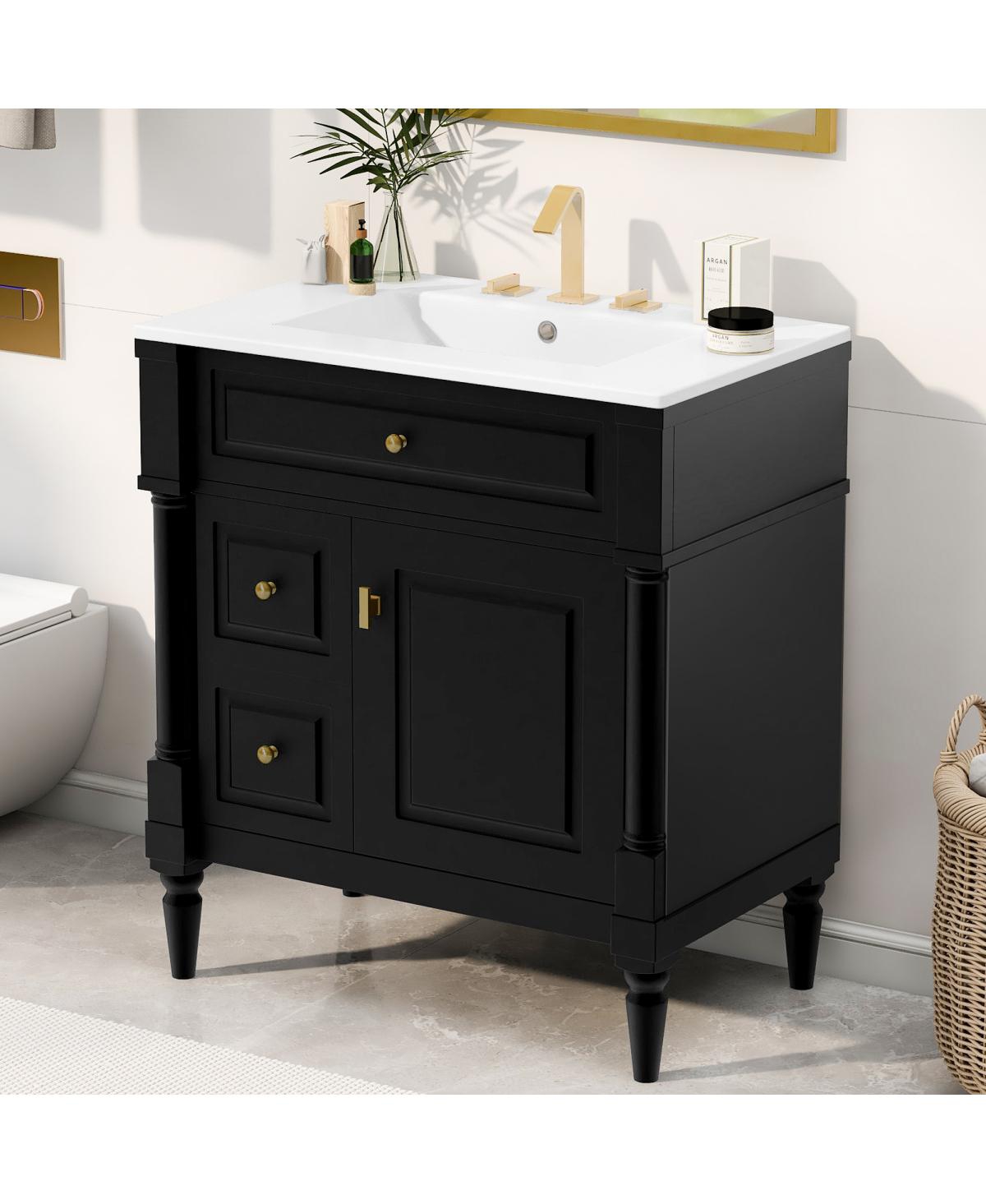 Click here for Sillysis 30" Bathroom Vanity with Ceramic Sin... prices