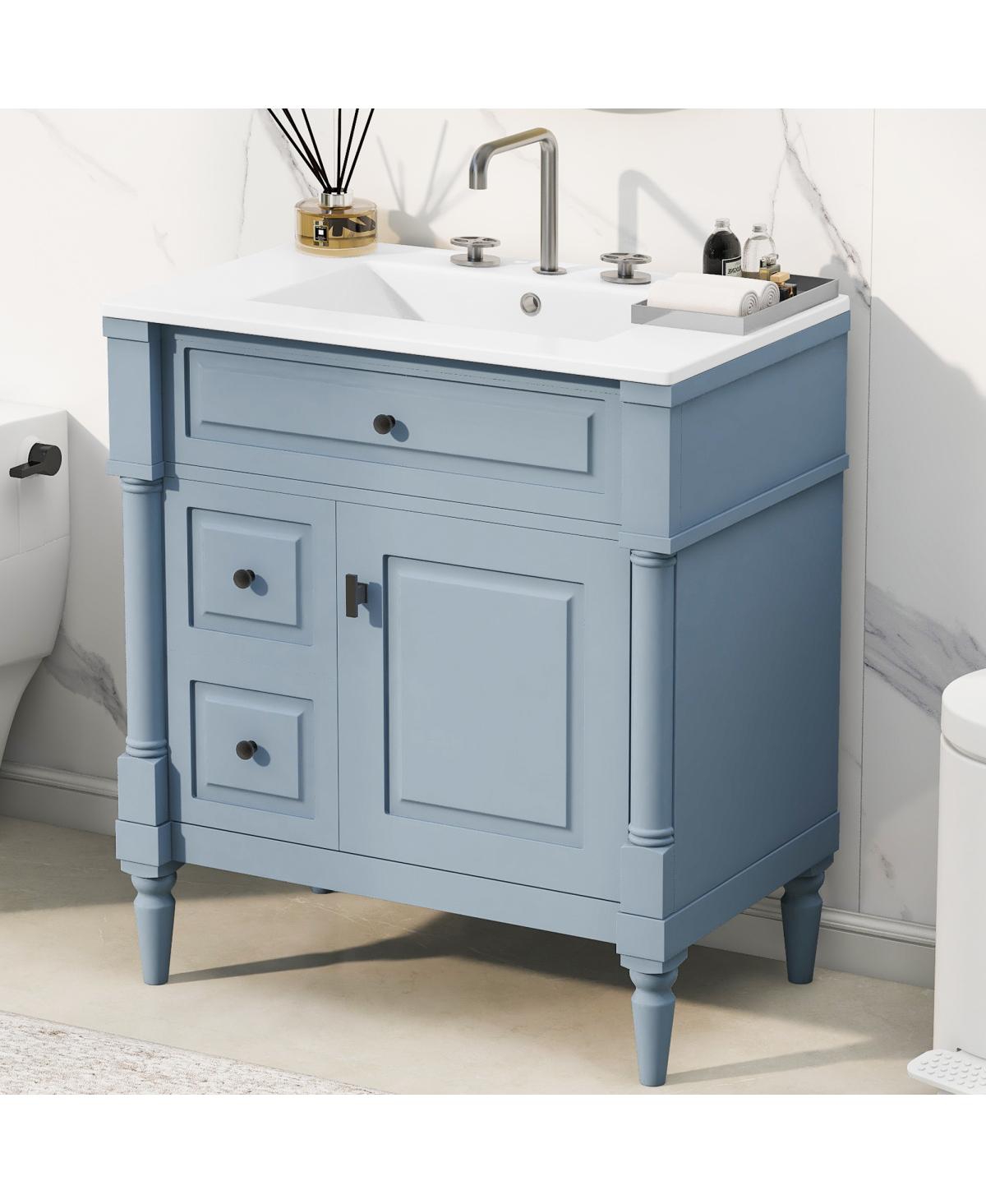 Click here for Sillysis 30" Bathroom Vanity with Ceramic Sin... prices