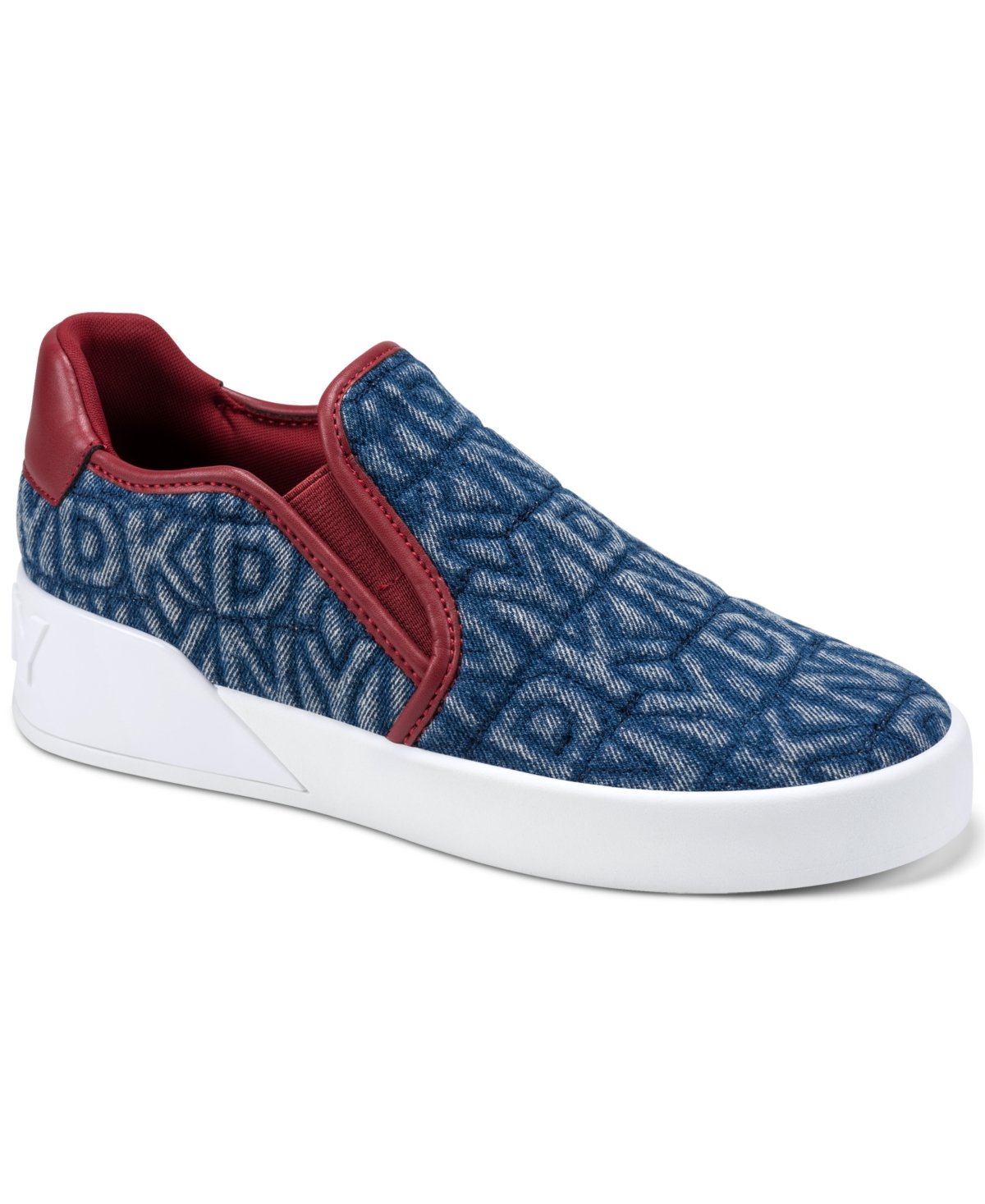 Click here for Dkny Womens Marta Slip-On Sneakers - Light Denim prices