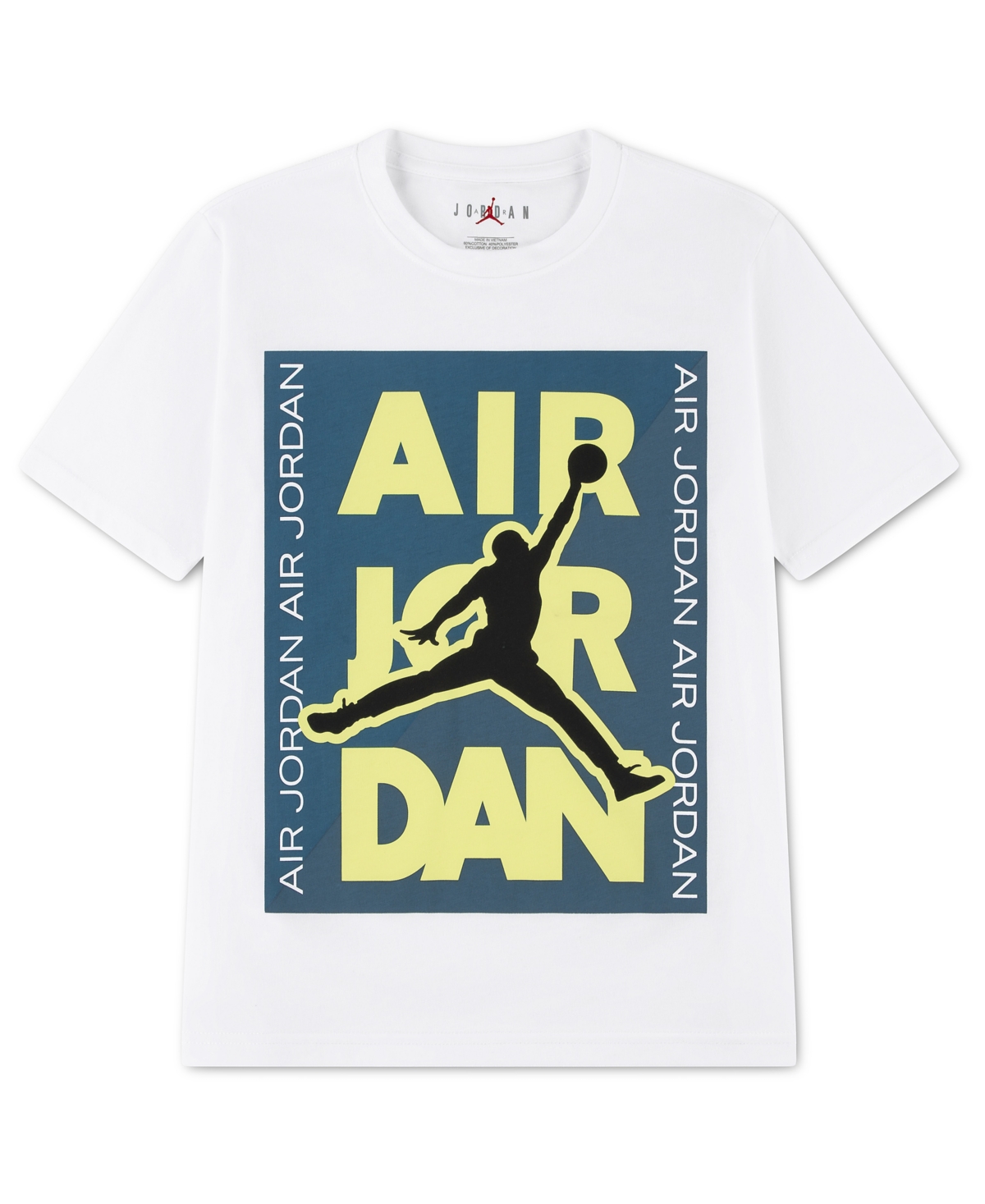Click here for Jordan Boys 8-18 Short-Sleeve T-Shirt - White prices