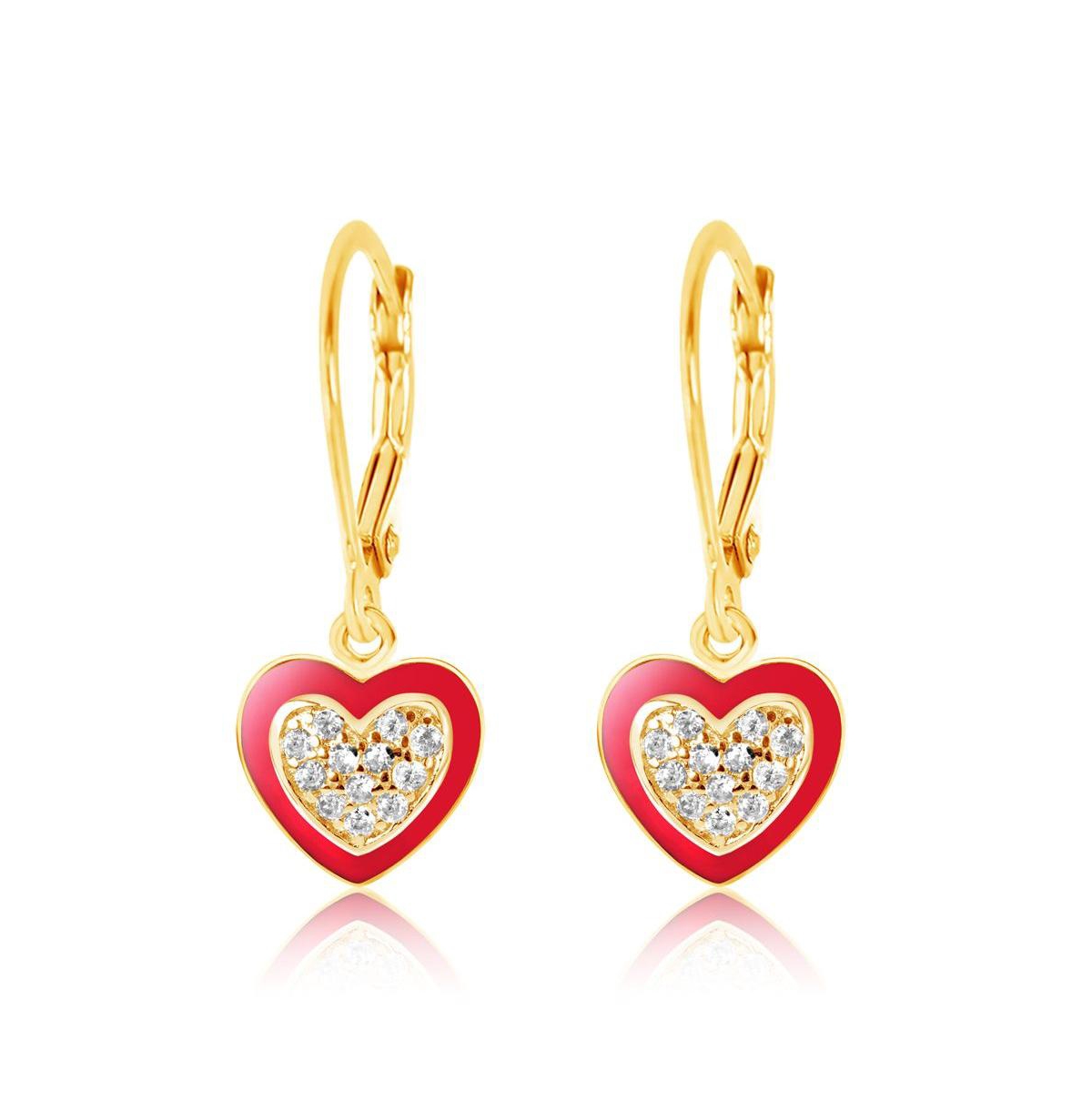 Click here for Chanteur Girls 18K Gold Plated Heart Hypoallergeni... prices