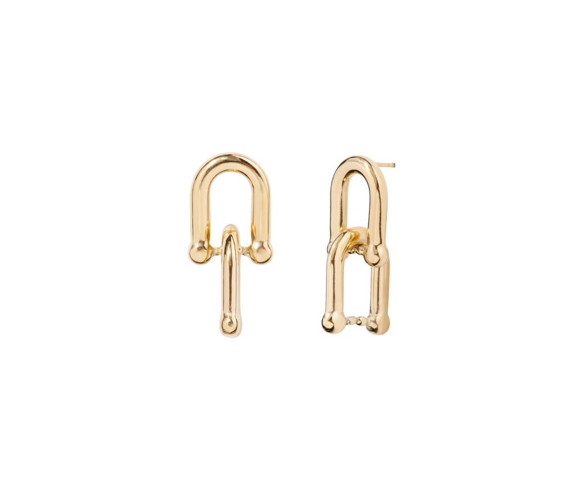 Click here for Little Sky Stone Womens Harper Double Link Earring... prices
