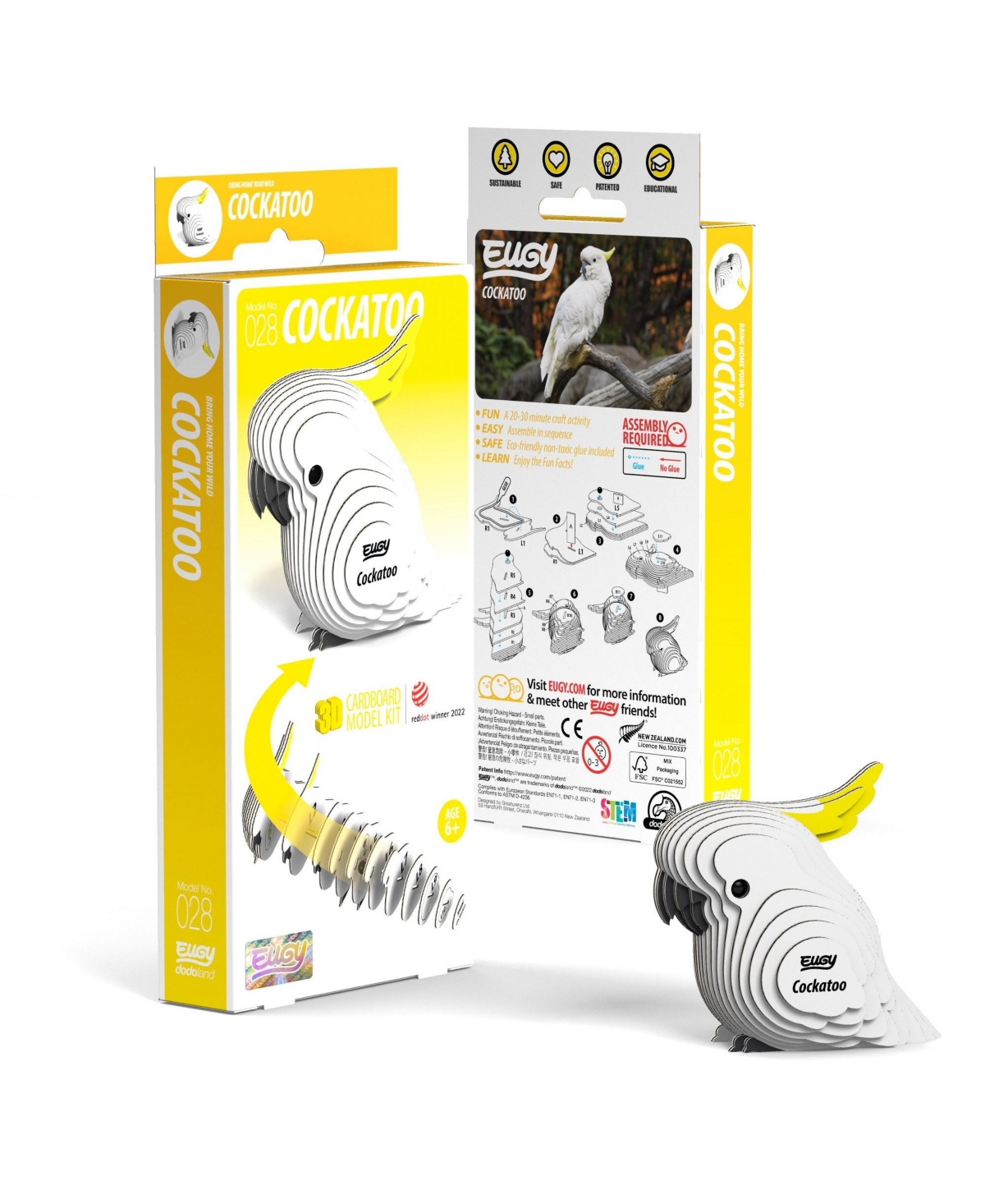 Click here for Eugy Cockatoo 3D Puzzle prices
