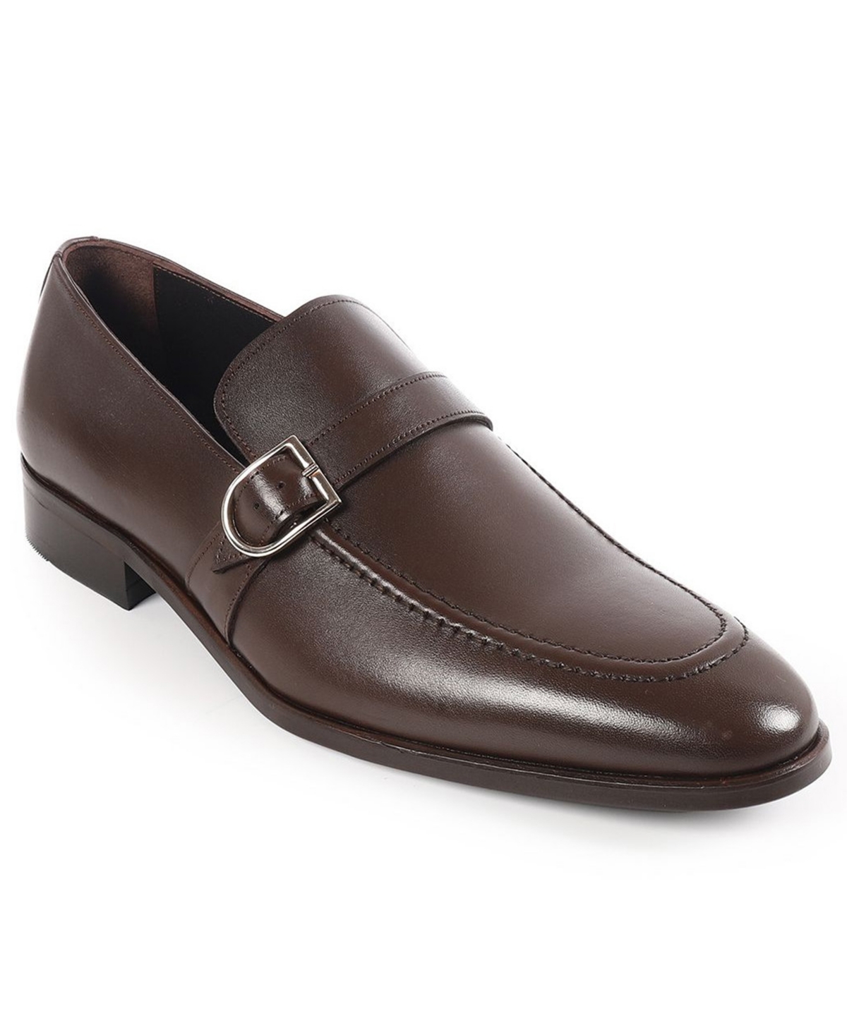 Click here for Vellapais Mens Classic Monk Strap Loafers - Dark B... prices