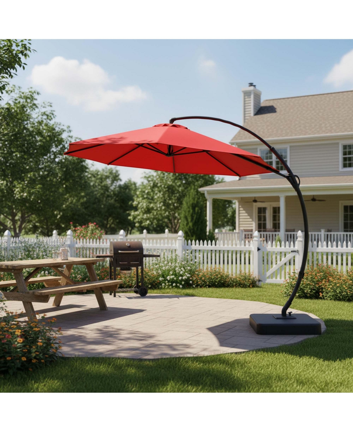 Click here for Boyel Living Luxury Cantilever Patio Umbrella - Du... prices