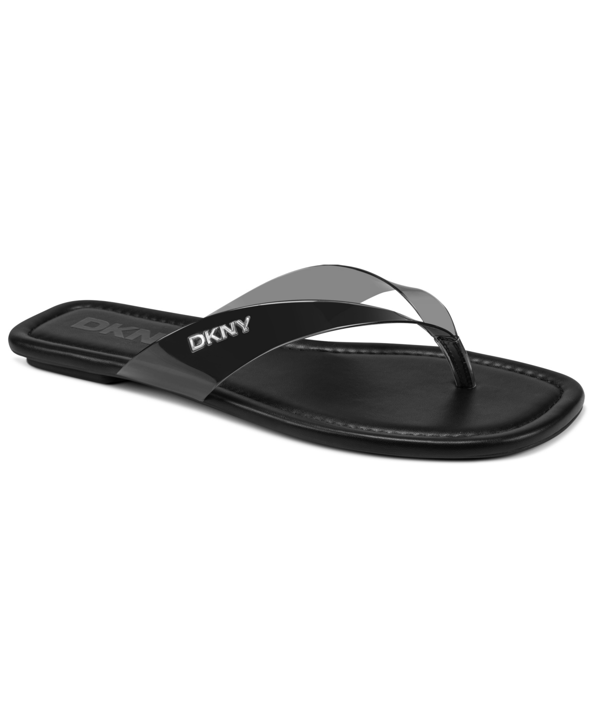 Click here for Dkny Womens Hampton Flip Flop Sandals - Black prices