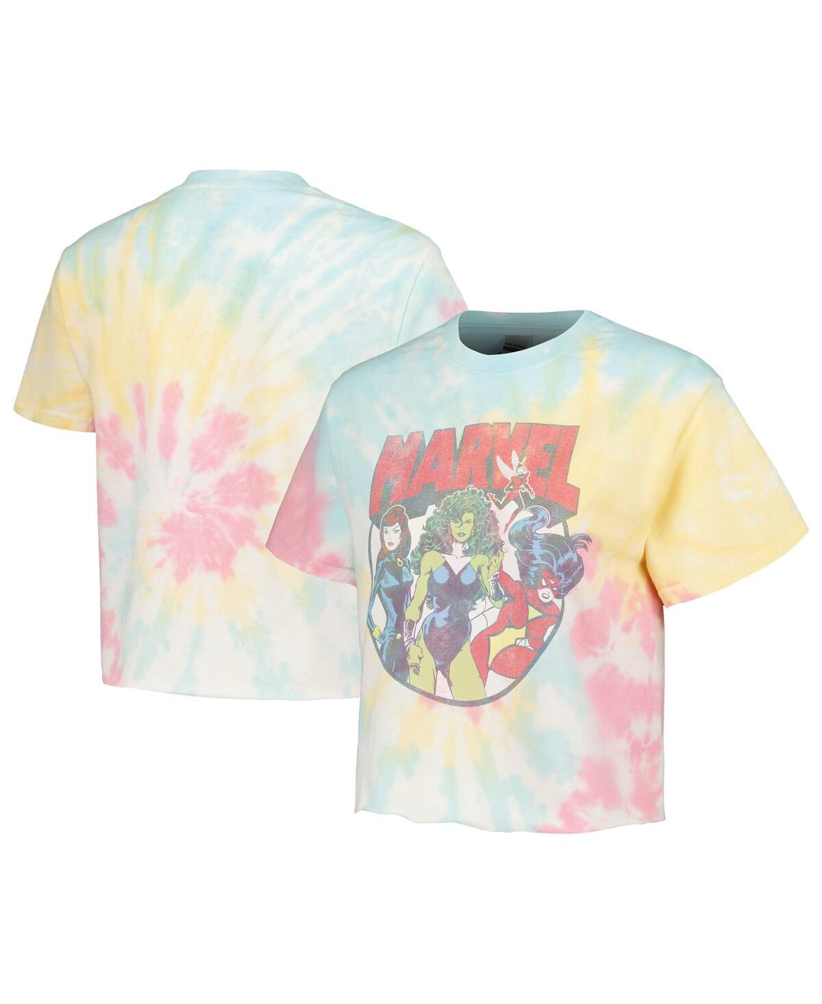 Click here for Mad Engine Mens and Womens Marvel Gals Tie-Dye T-S... prices
