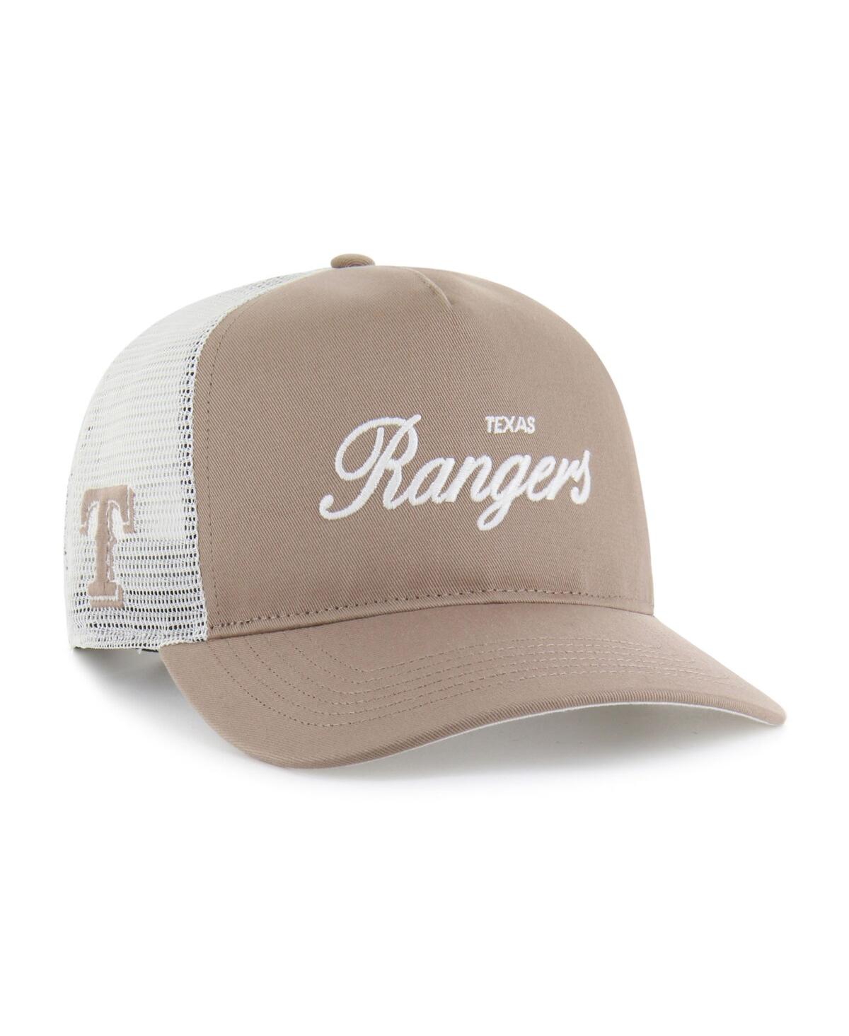 Click here for 47 Brand Mens Brown Texas Rangers Foundational Mes... prices