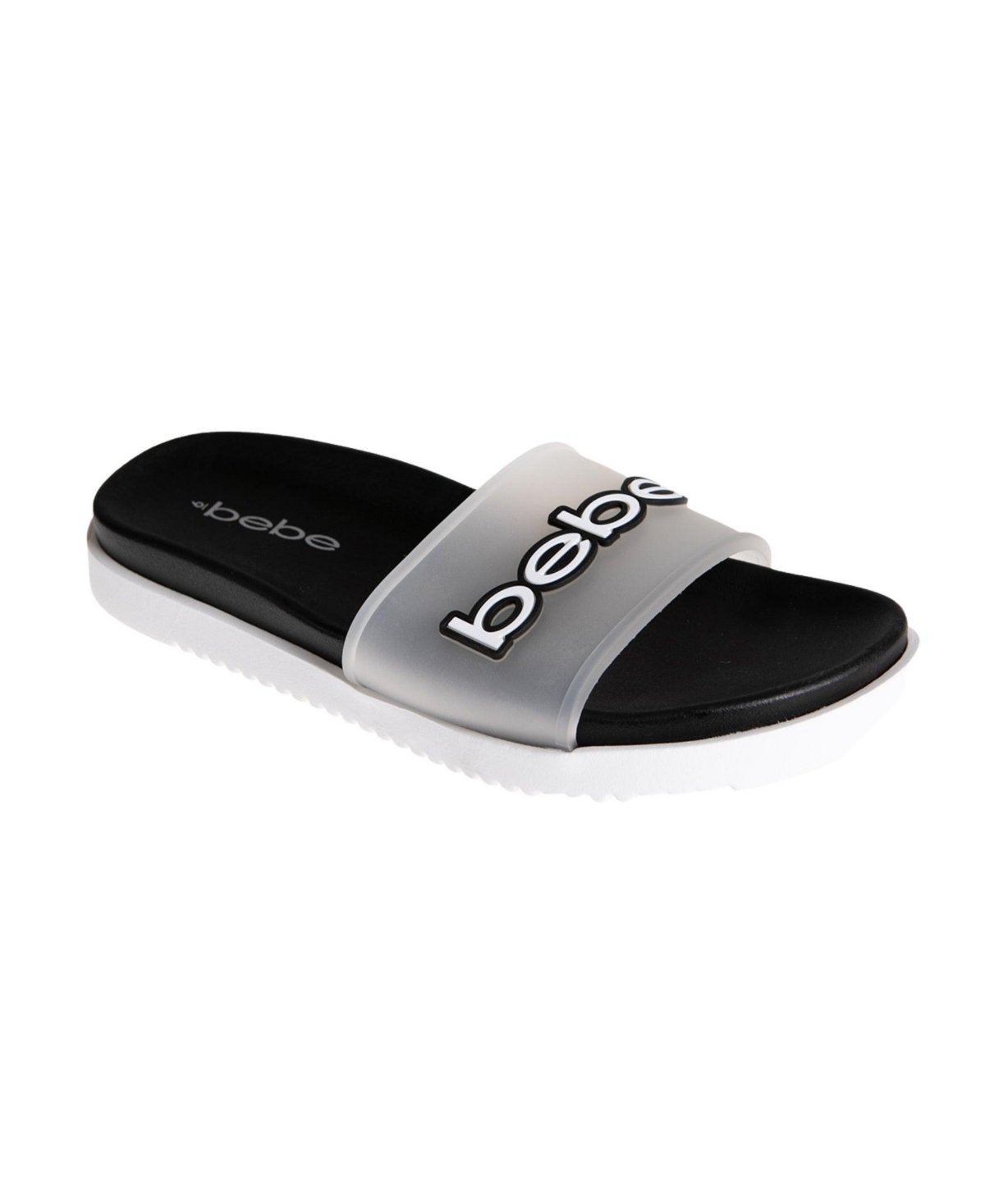 Click here for bebe Womens Sandal with Translucent Upper and Rubb... prices