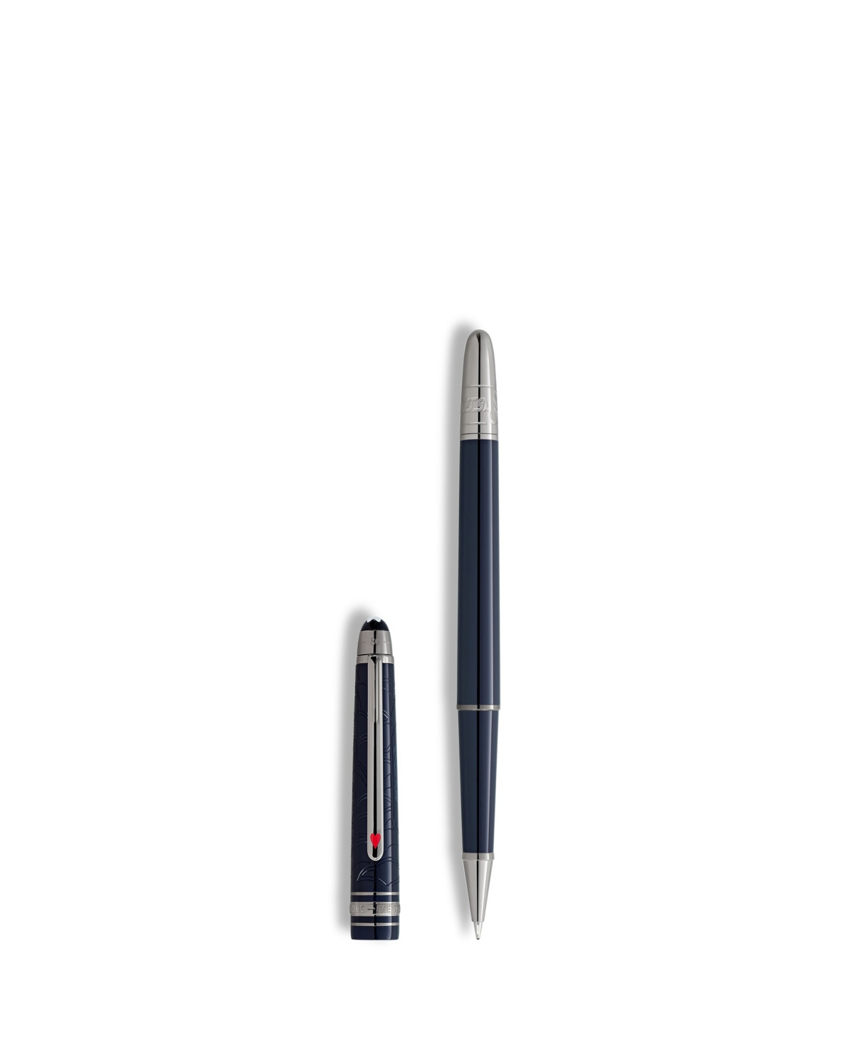 Click here for Montblanc 163 Mst AW80D Y3 Resin Roller Ball - Blu... prices