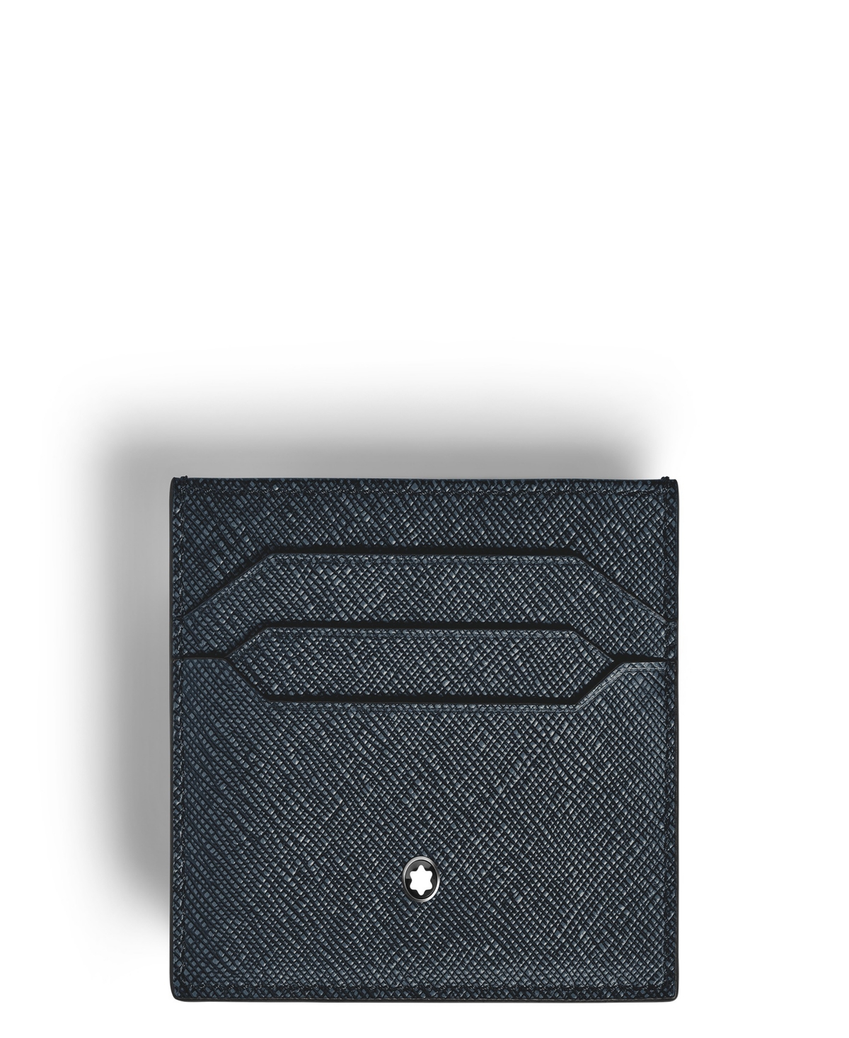 Click here for Montblanc Sartorial Leather Card Holder - Blue prices