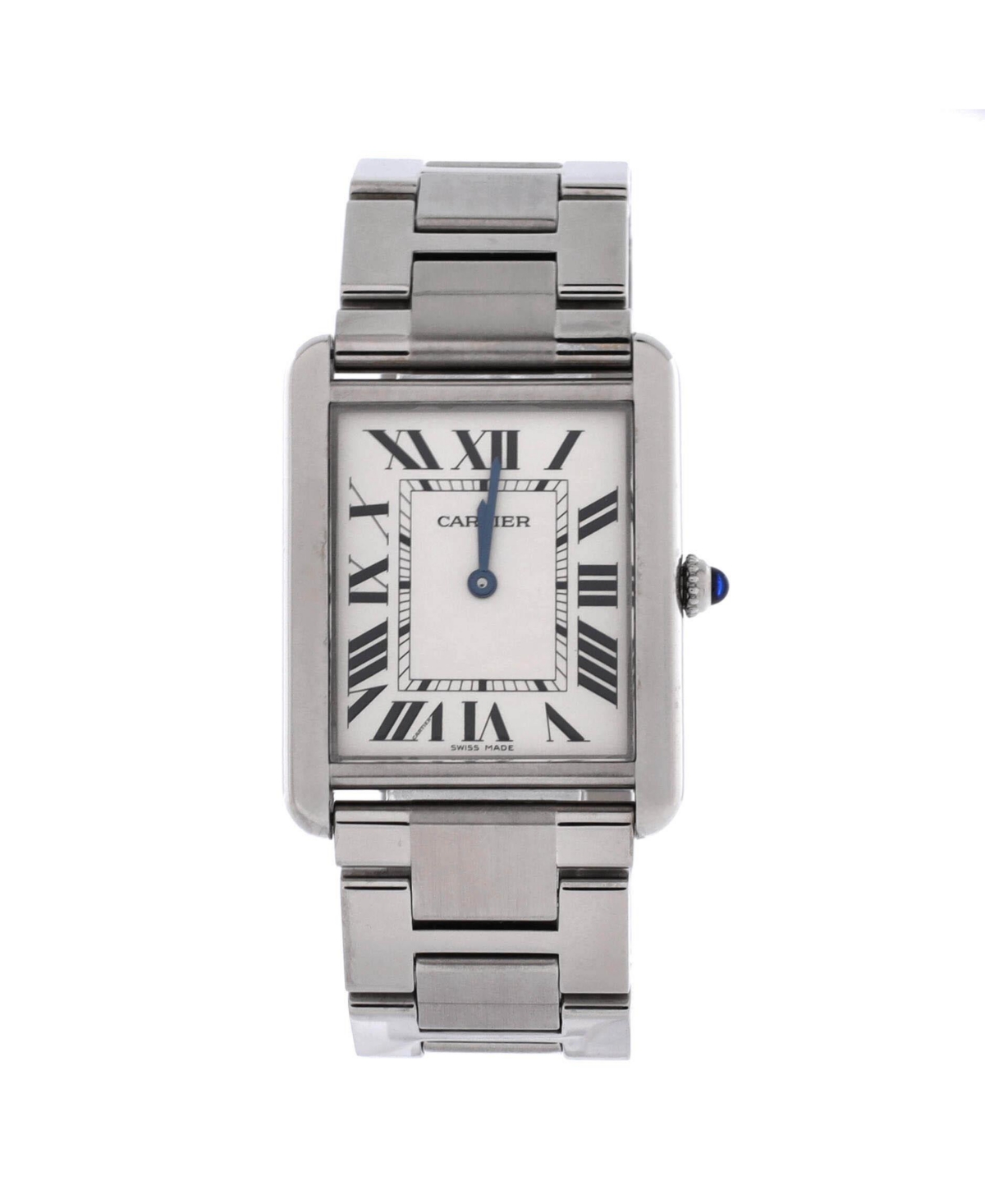 Click here for Pre-Owned Cartier Tank Solo Quartz Watch in Stainl... prices