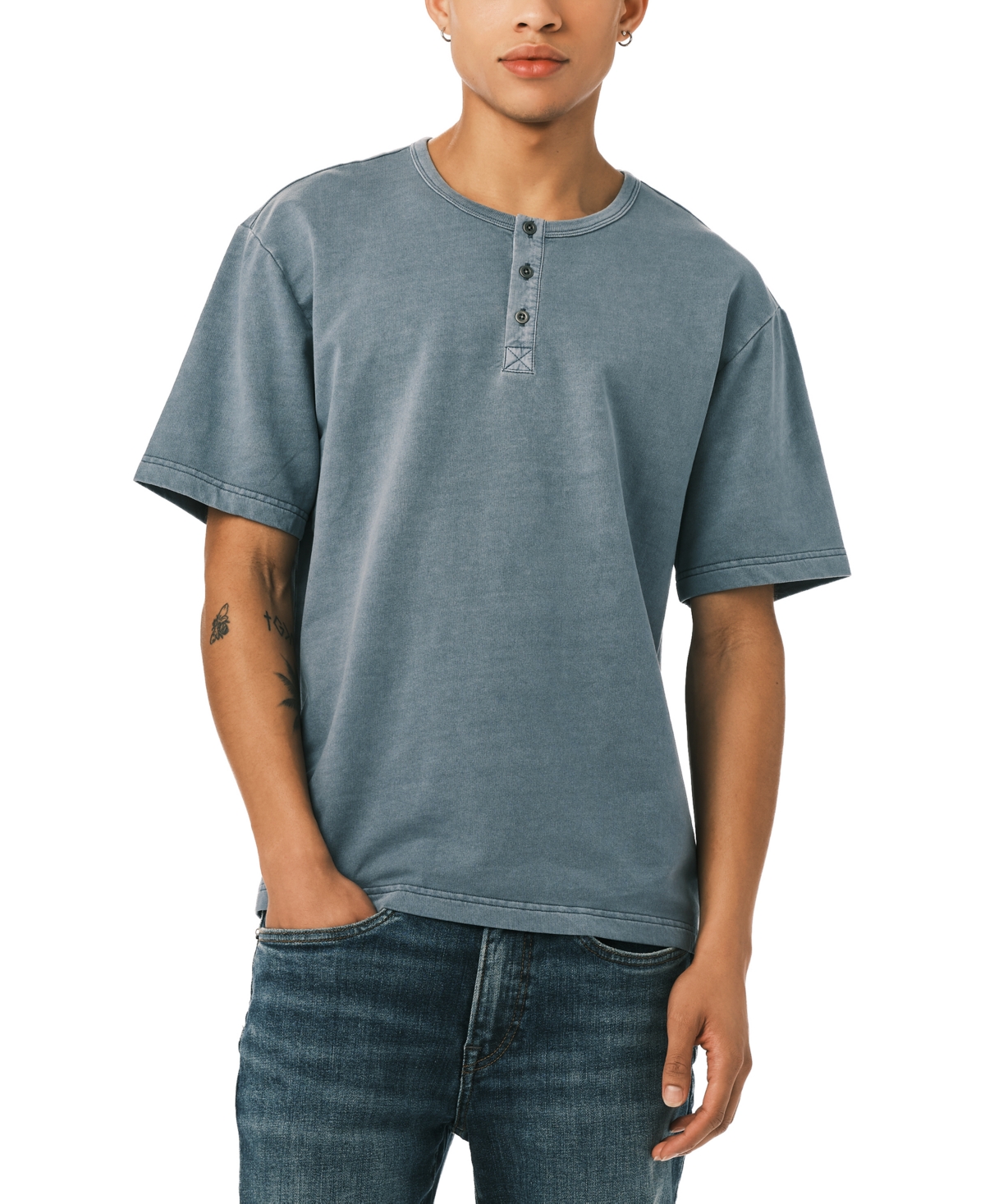 Click here for Buffalo David Bitton Mens Short-Sleeve Henley T-Sh... prices
