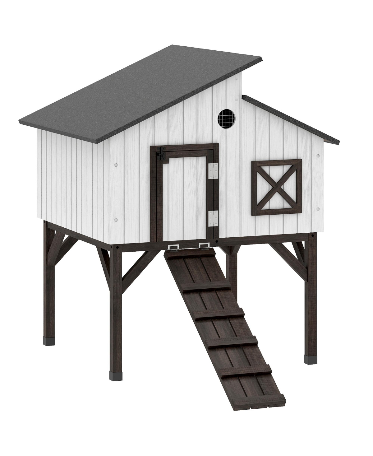Click here for Chicken Coop Hen House with Nesting Box  Elevated... prices