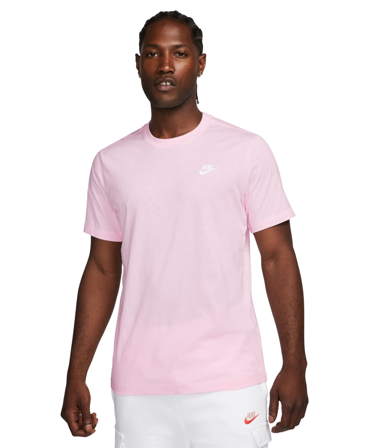 Click here for Nike Mens Sportswear Club Short Sleeve T-Shirt - P... prices