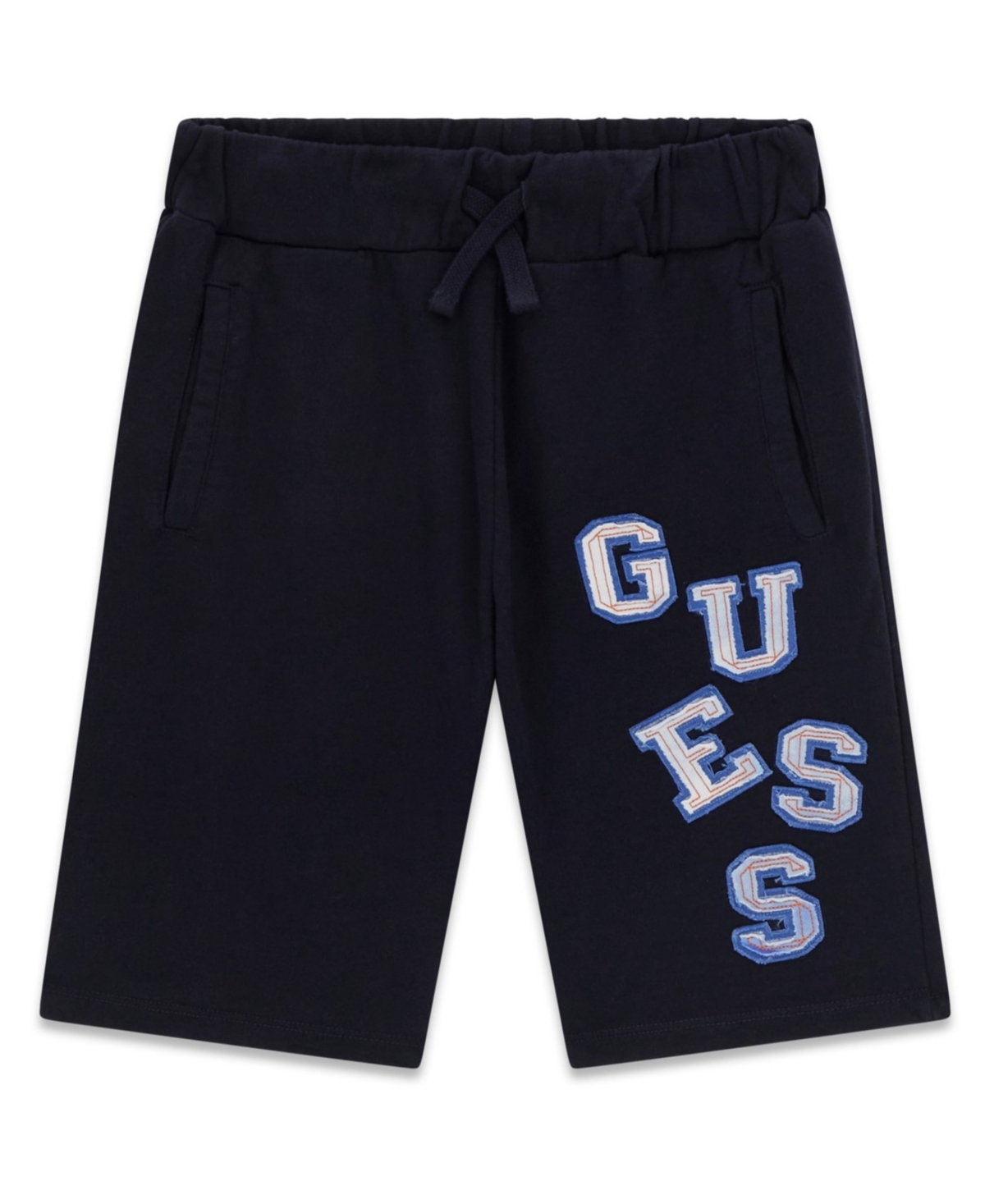 Click here for Guess Boys 7-18 French Terry Bermuda Shorts - Deep... prices