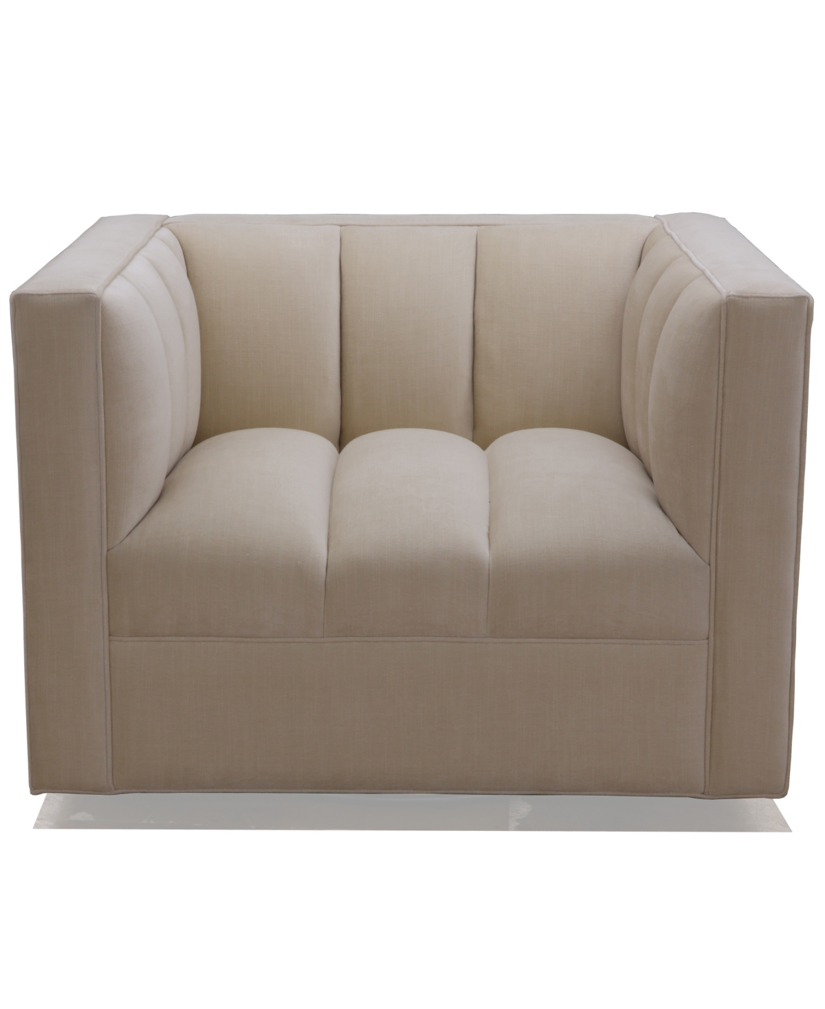 Click here for Jhuliana 40 Fabric Swivel Chair - Cream prices