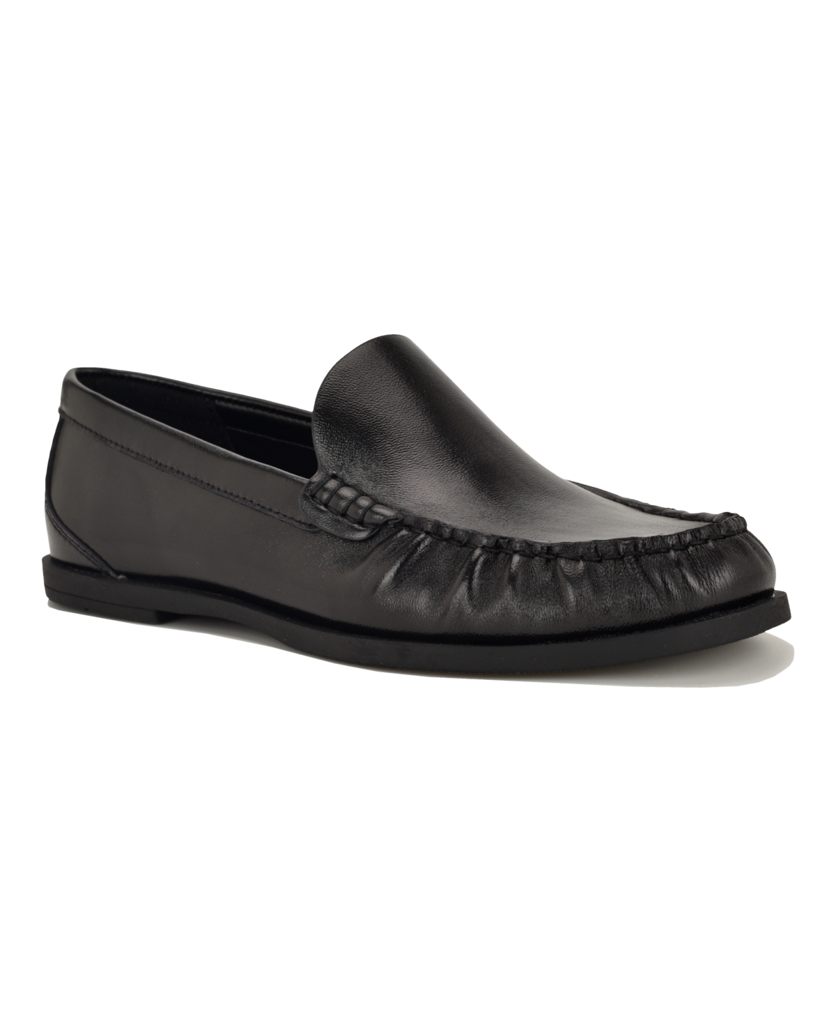 Click here for Nine West Womens Postit Slip-On Loafers - Black Le... prices