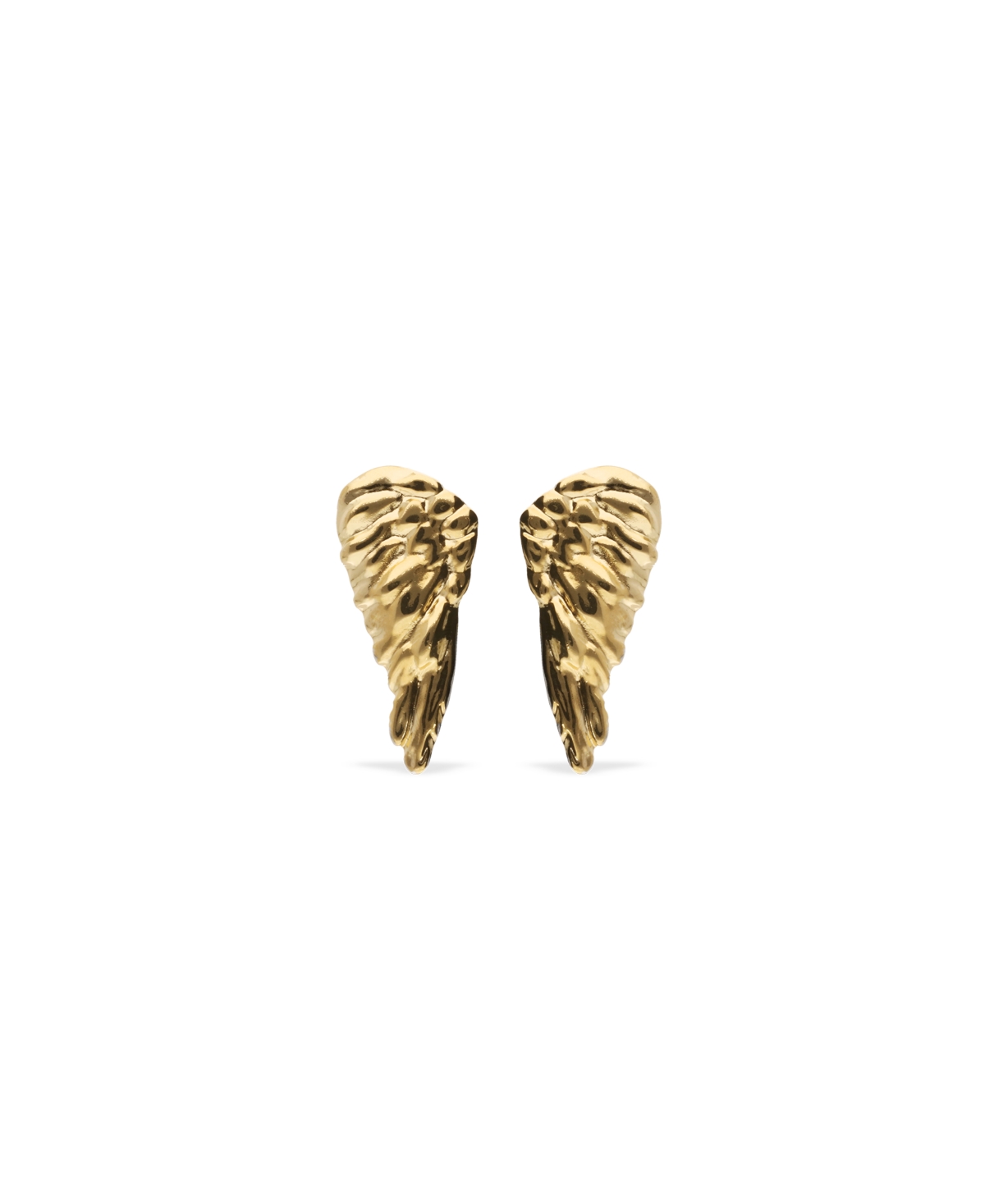 Click here for UNOde50 Metal alloy earrings pleated in gold 18k i... prices