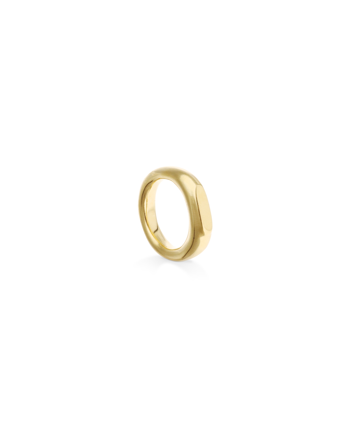 Click here for UNOde50 Metal alloy ring plated in 18k gold - Gold prices