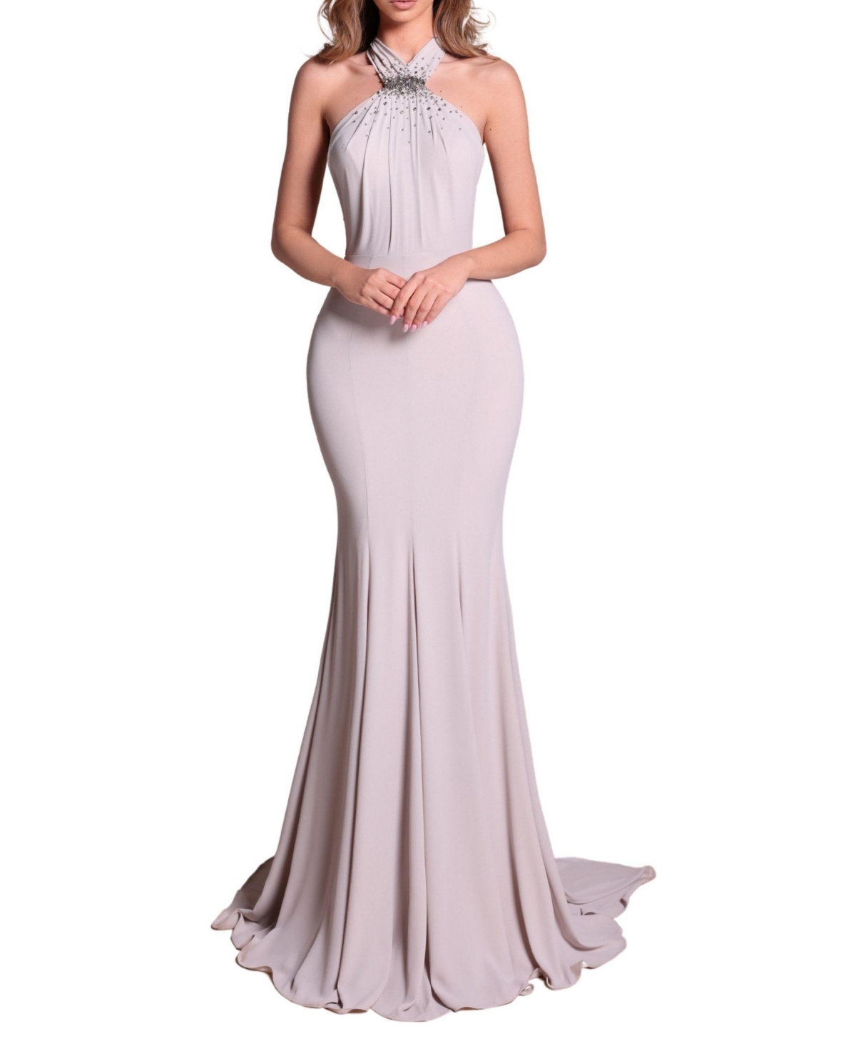 Click here for Tarik Ediz Womens Helene Dress - Mink prices