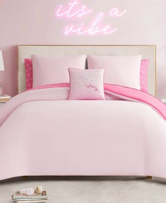 Click here for Juicy Couture Pearly Bows Reversible Comforter Set... prices