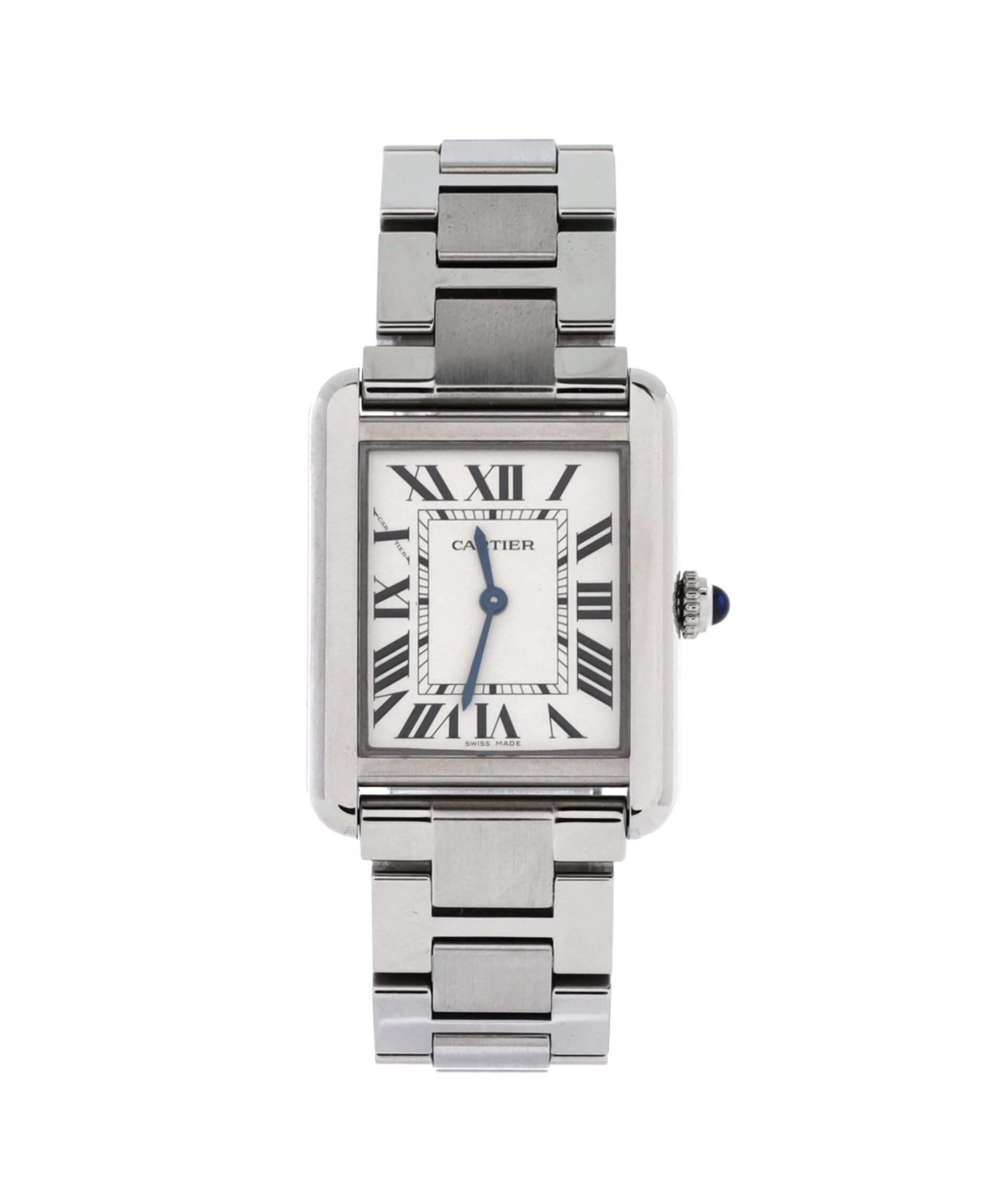 Click here for Pre-Owned Cartier Tank Solo Quartz Watch in Stainl... prices