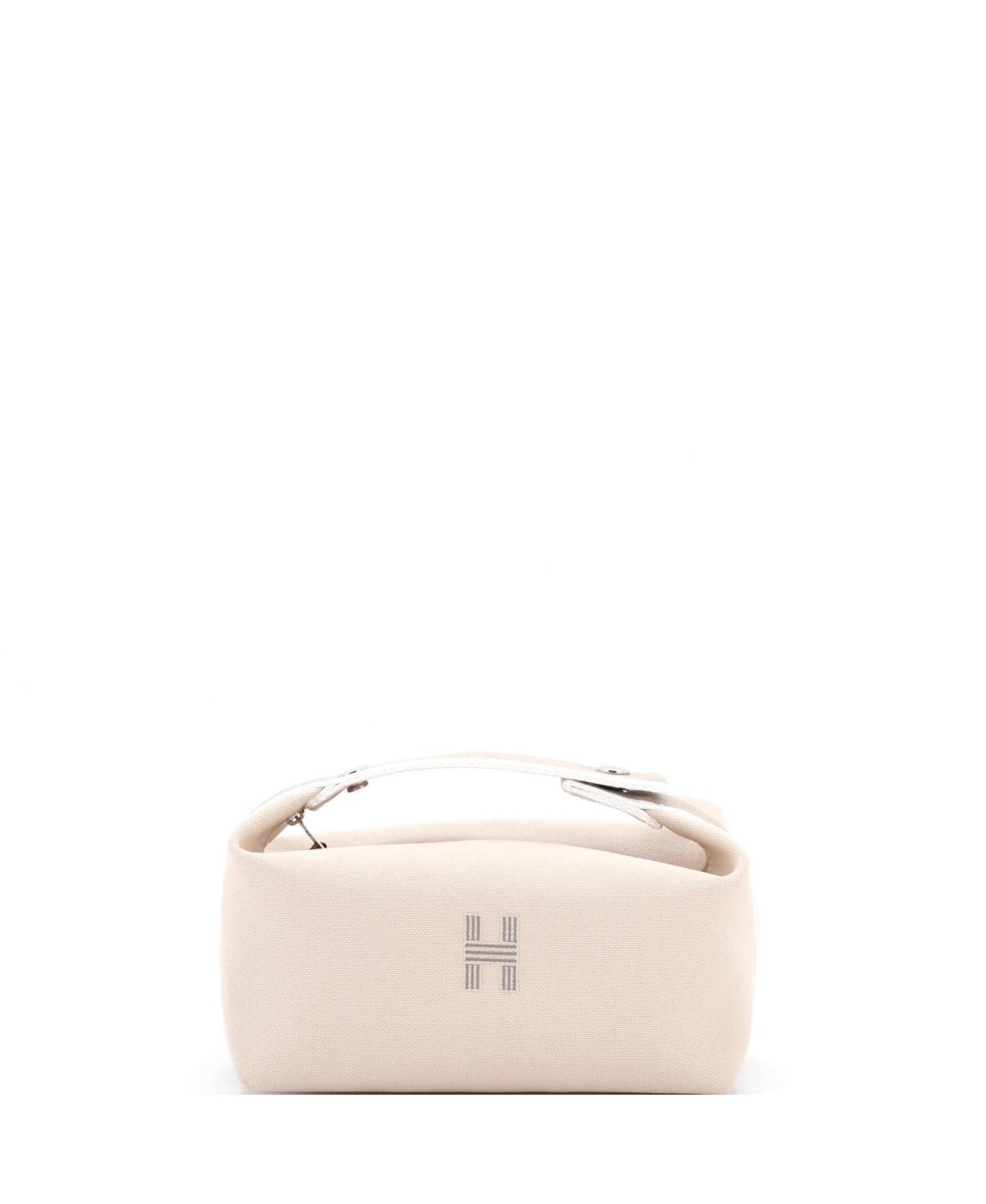 Click here for Pre-Owned HERMES Pm Bride-a-Brac Travel Case Toile... prices