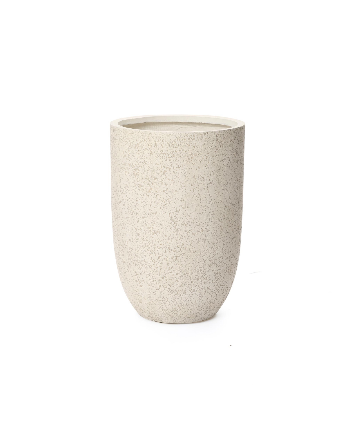Click here for LuxenHome 23.5" Tall Round Tapered Planter  T... prices