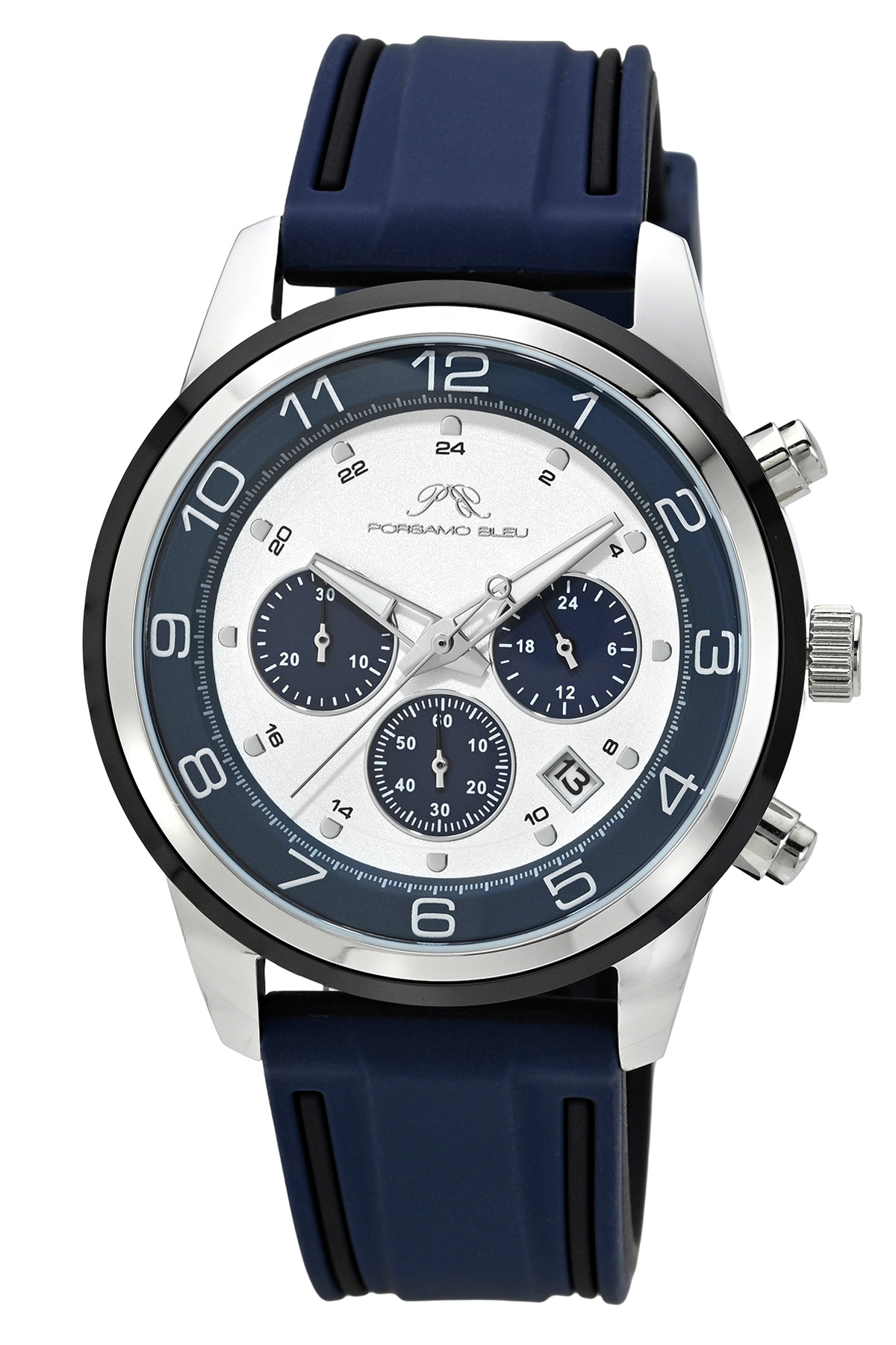 Click here for Porsamo Bleu Mens Arthur Silicone Band Watch - Sil... prices