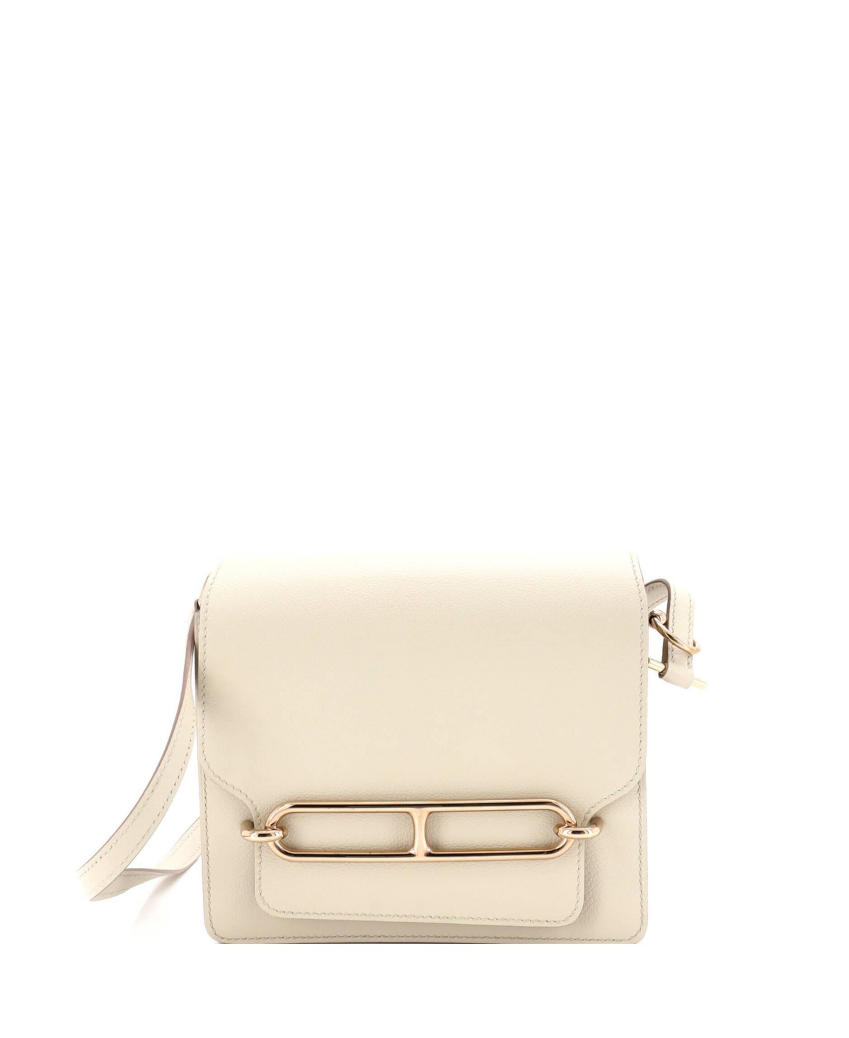 Click here for Pre-Owned HERMES 18 Roulis Bag Evercolor - Light b... prices