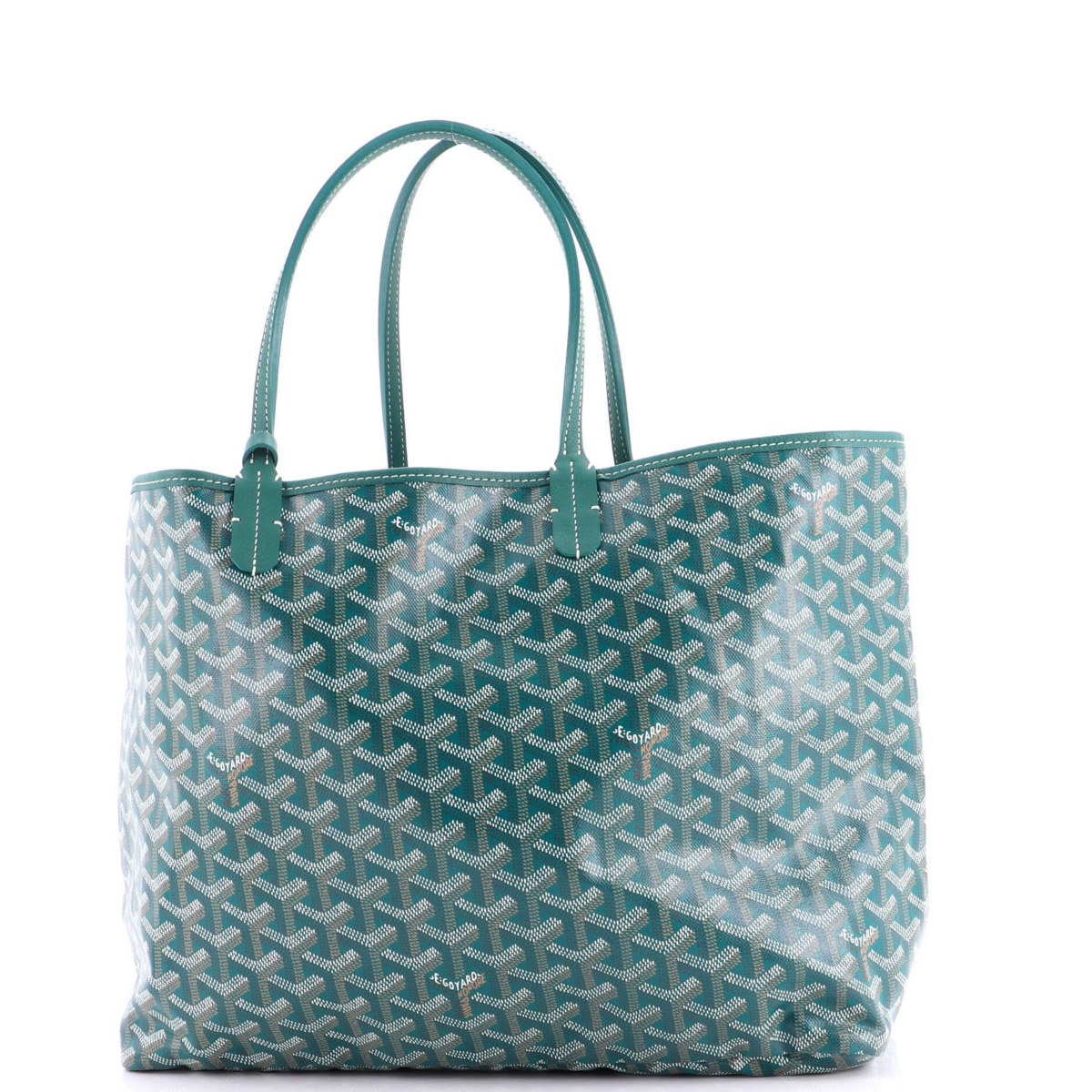 Click here for Pre-Owned Goyard Pm Saint Louis Tote Coated Canvas... prices