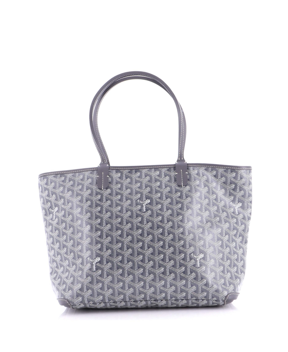 Click here for Pre-Owned Goyard Pm Artois Tote Coated Canvas - Gr... prices