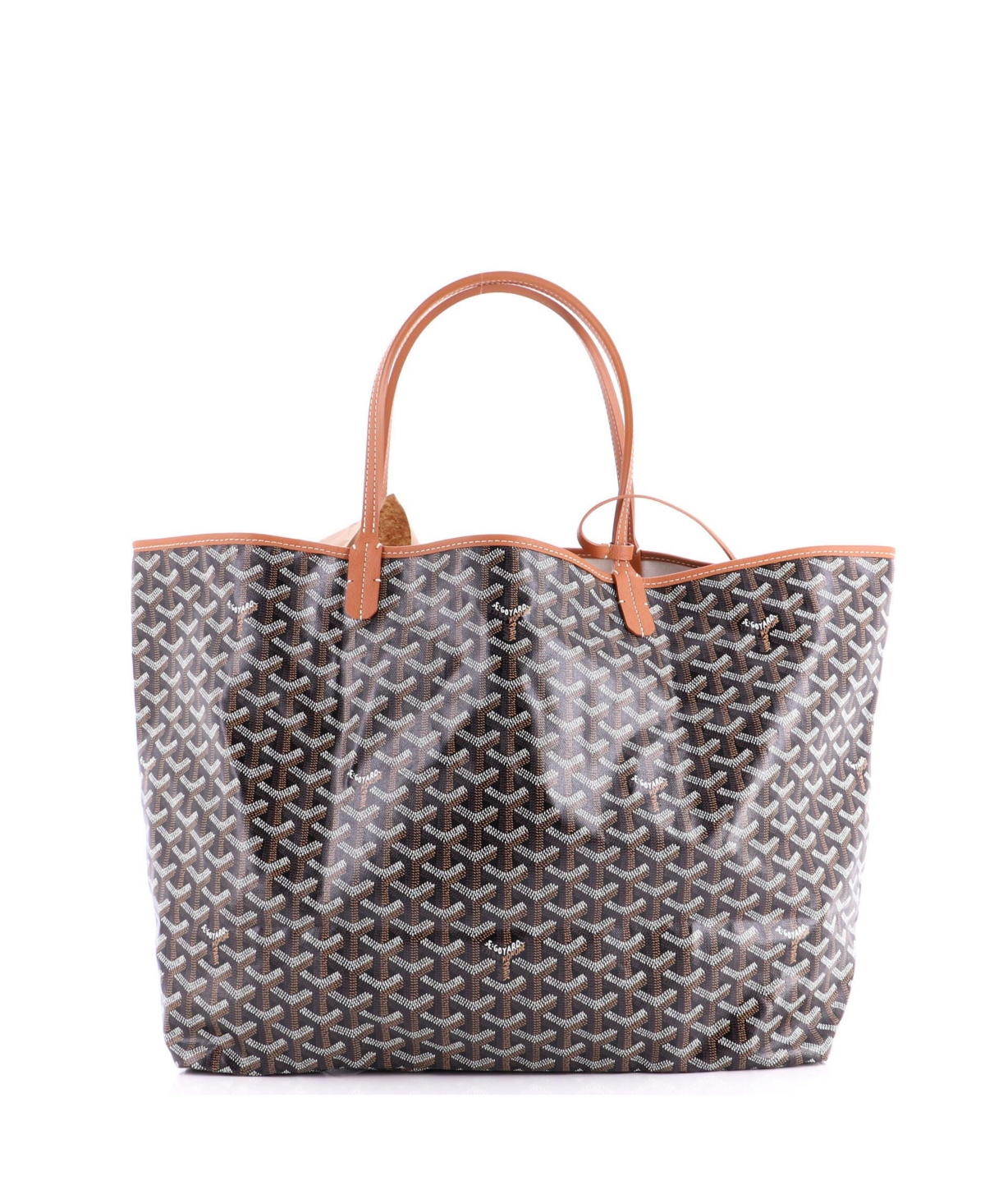 Click here for Pre-Owned Goyard Gm Saint Louis Tote Coated Canvas... prices