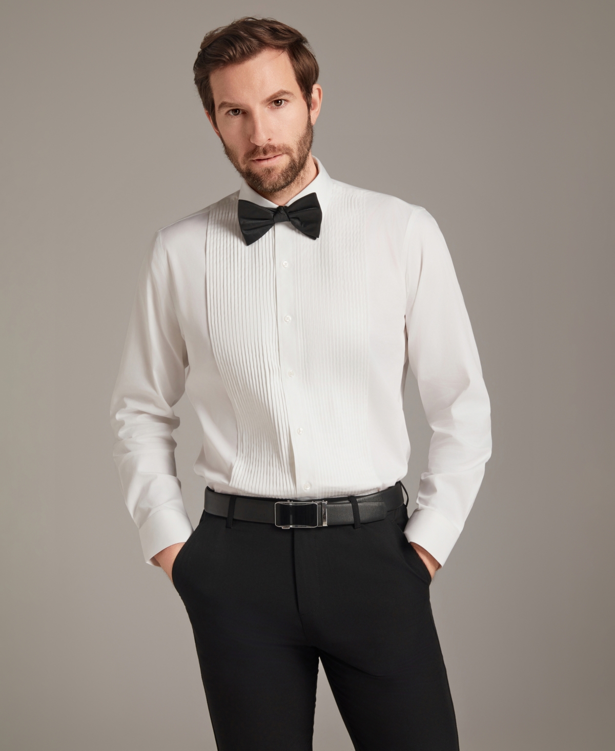 Click here for Alfani Mens Slim Fit Pleated Dress Shirt  Macys Ex... prices