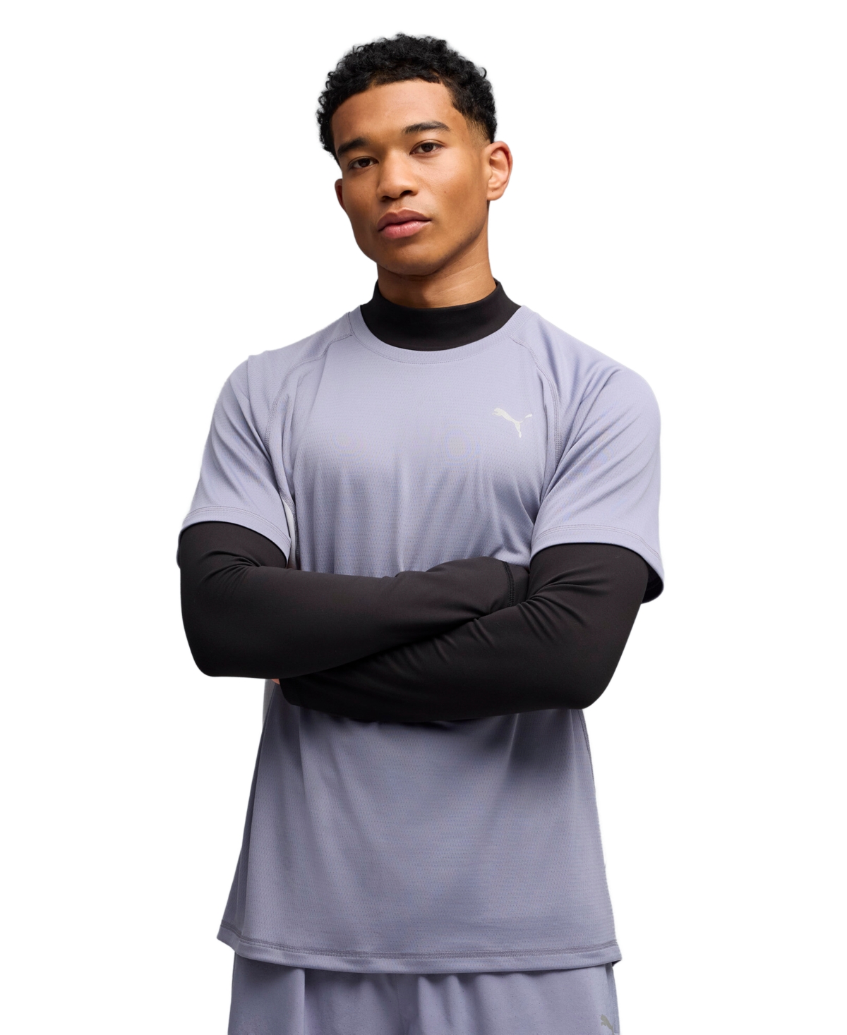 Click here for Puma Mens Run Velocity T-Shirt - Gray Sky prices