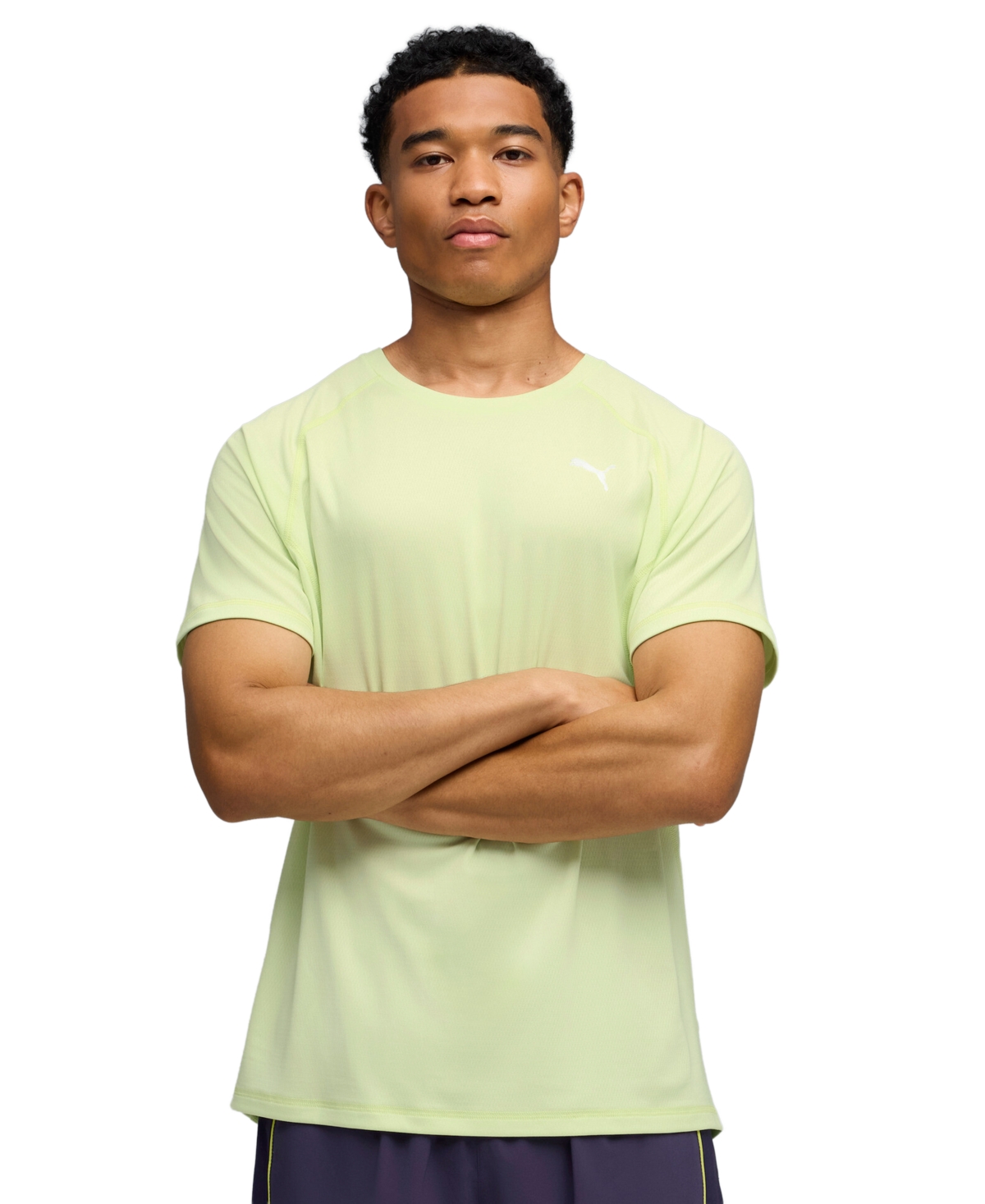 Click here for Puma Mens Run Velocity T-Shirt - Apple Spritz prices