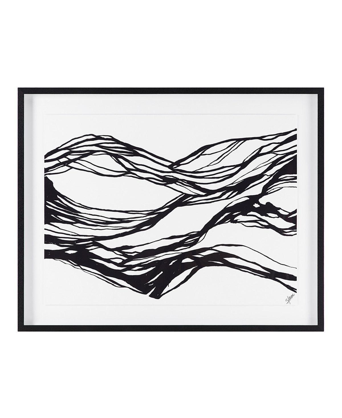 Click here for Ren Wil Mica 45 Wall Art - White prices