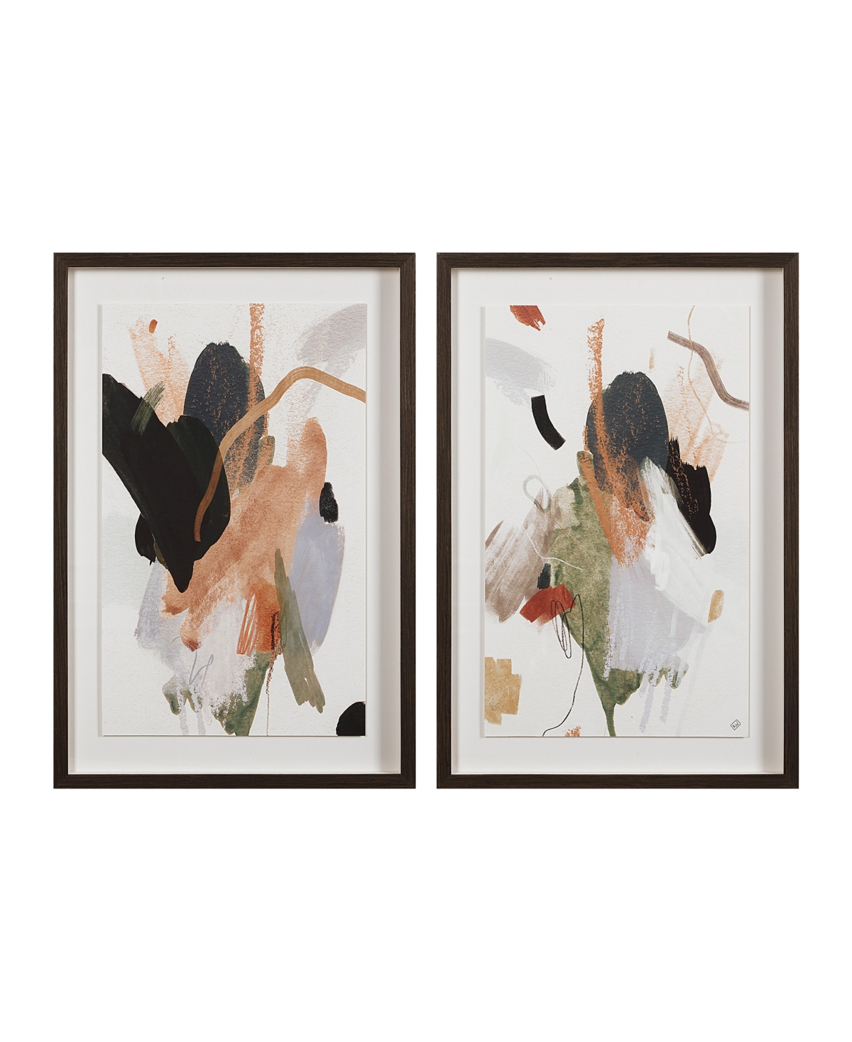 Click here for Ren Wil Splendid 2-Pc. Wide Wall Decor Set - Beige prices