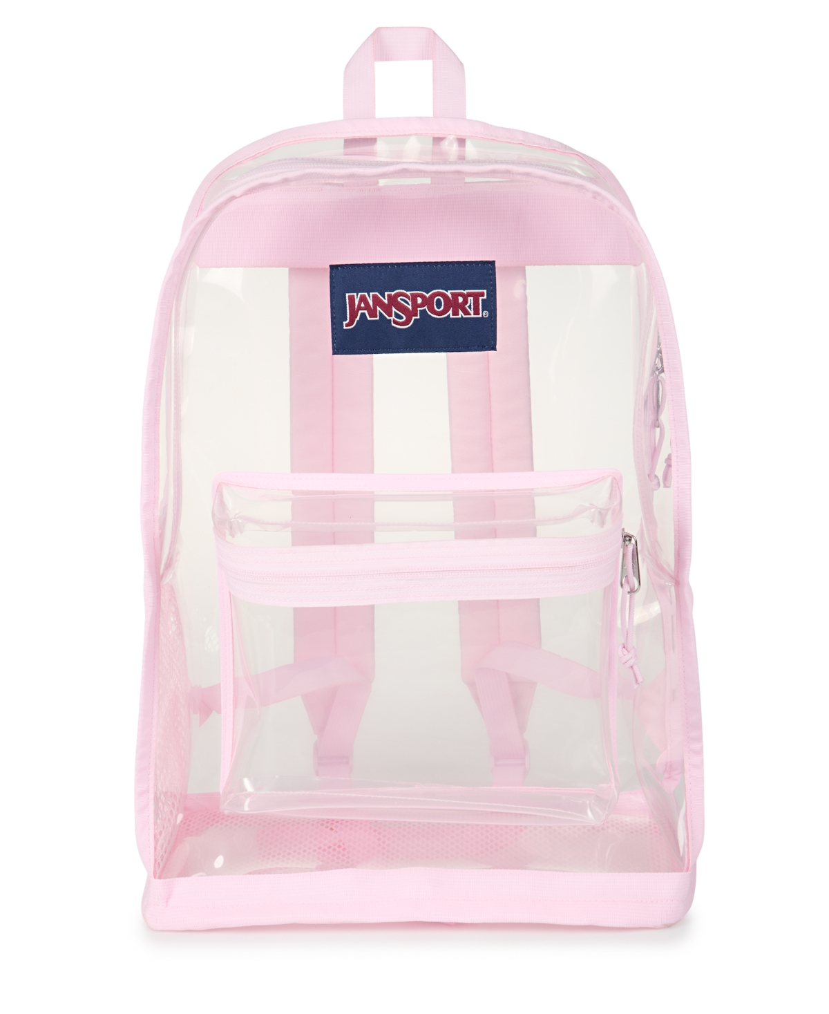 Click here for Jansport Clear Pack Medium Backpack - Pink Ice prices