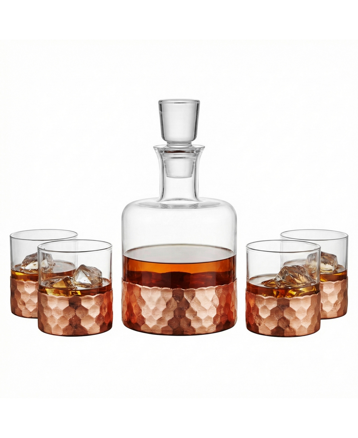 Click here for Daphne Decanter and Whiskey Glass Set  5 Piece - C... prices