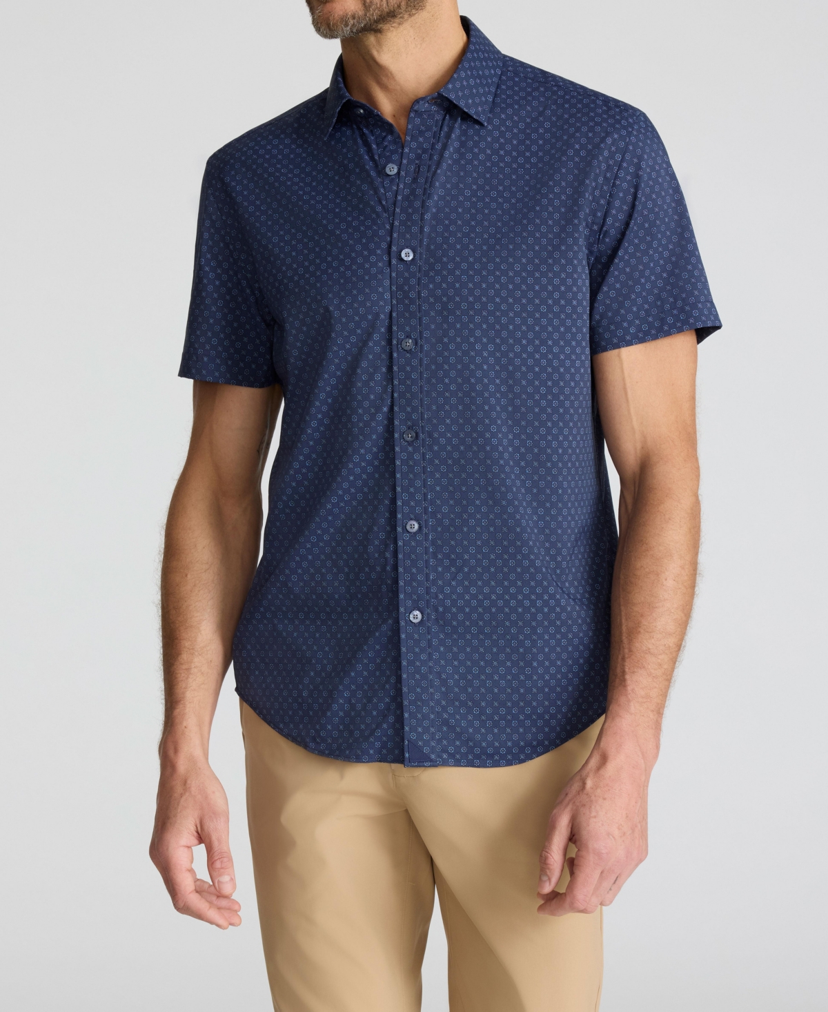 Click here for UNTUCKit Mens Slim Fit Wrinkle-Free Performance Va... prices