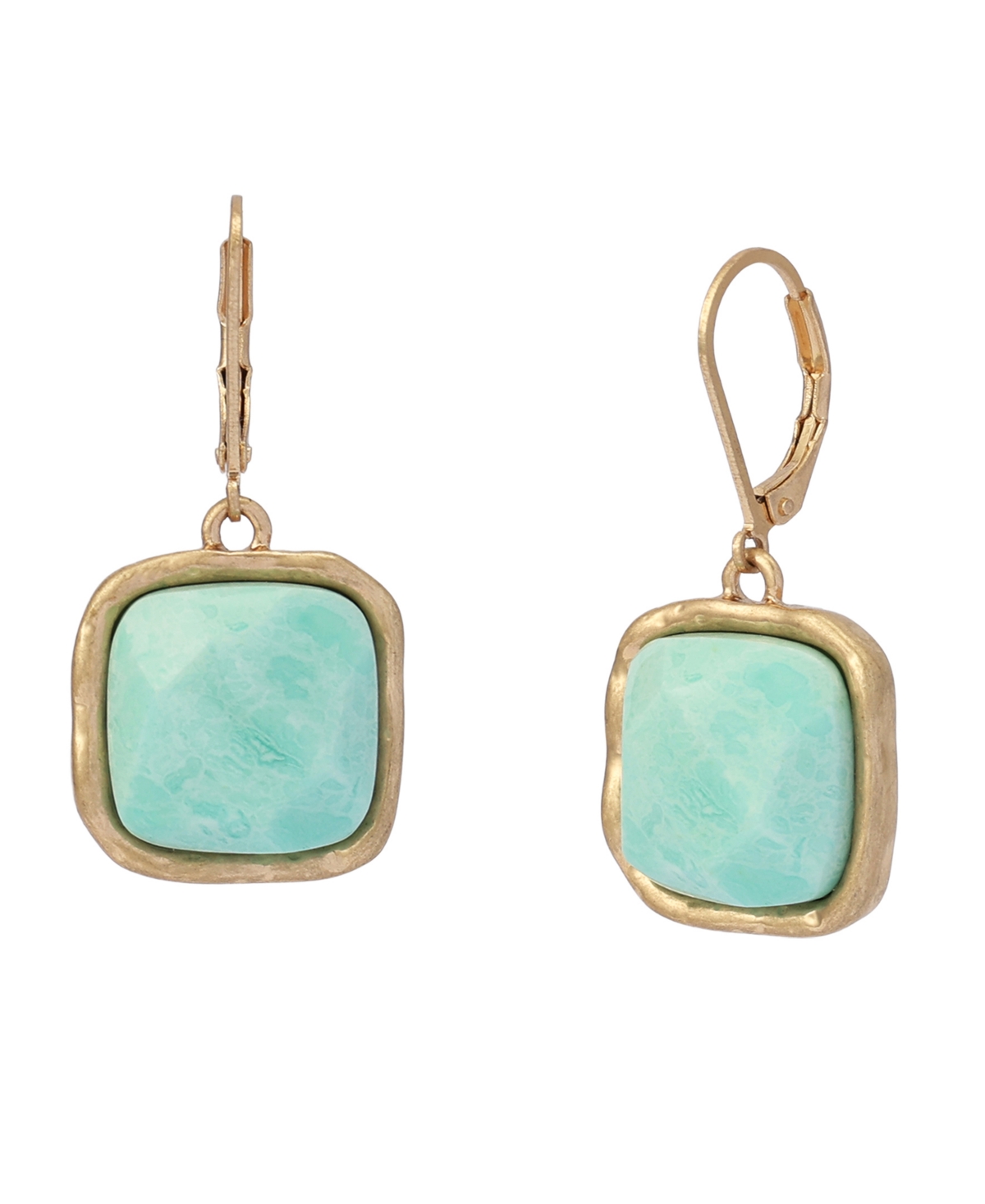 Click here for Robert Lee Morris Soho Turquoise Stone Drop Earrin... prices