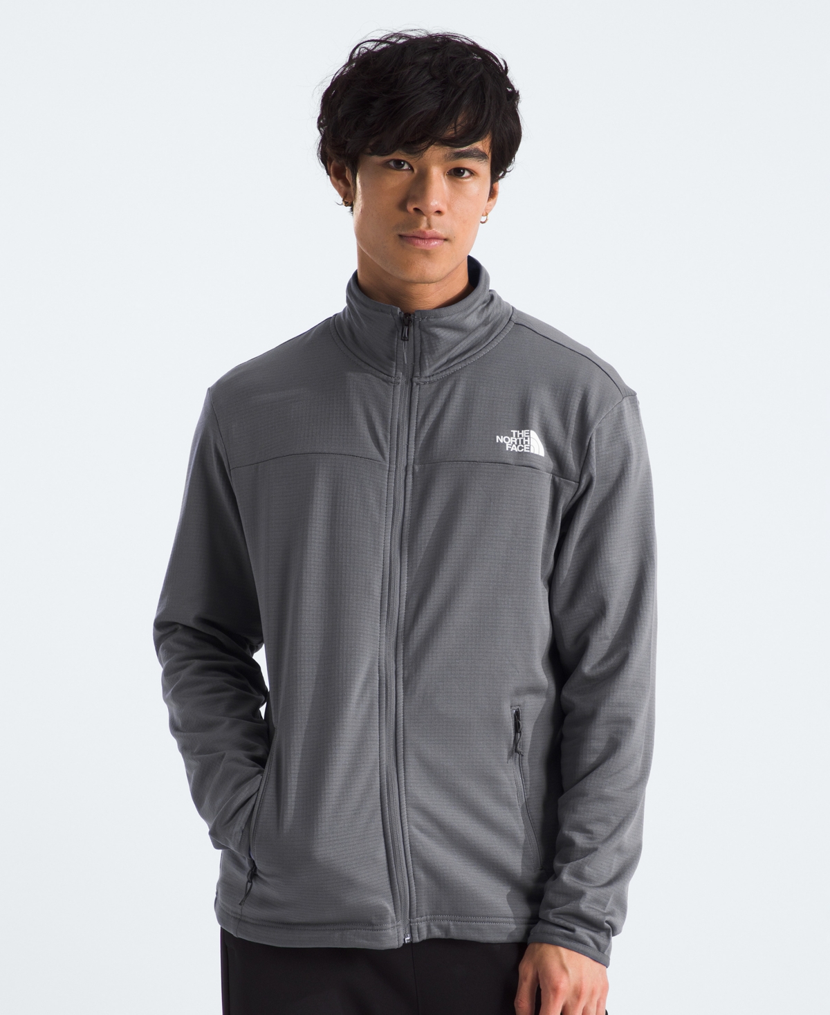 Click here for The North Face Mens Cedar Trail Grid Full-Zip Jack... prices
