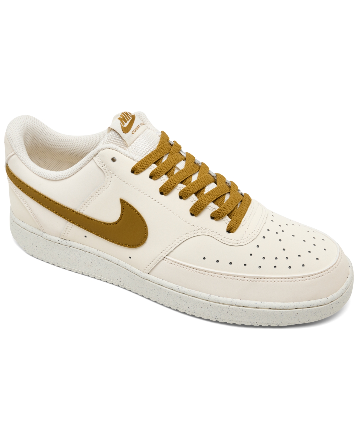 Click here for Nike Mens Court Vision Low Casual Sneakers from Fi... prices