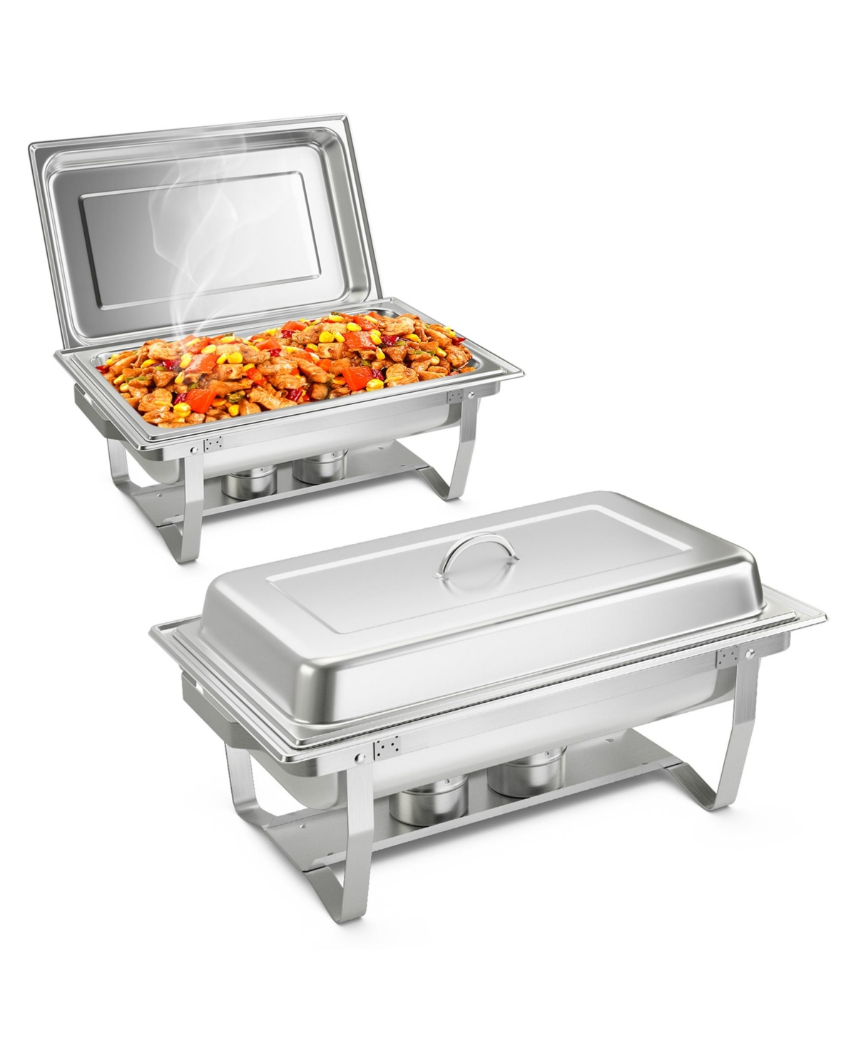 Click here for Chafing Dish Buffet Set 2 Packs 9 Qt Stainless Ste... prices