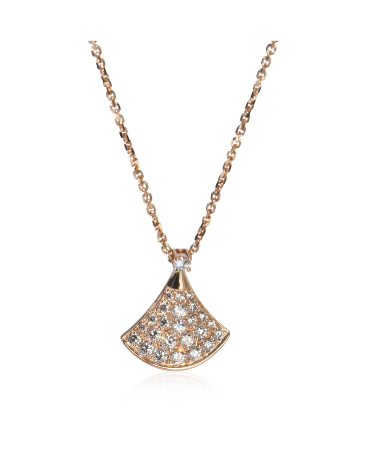 Click here for Pre-Owned Bvlgari Rose Gold Diamond Divas Dream Ne... prices